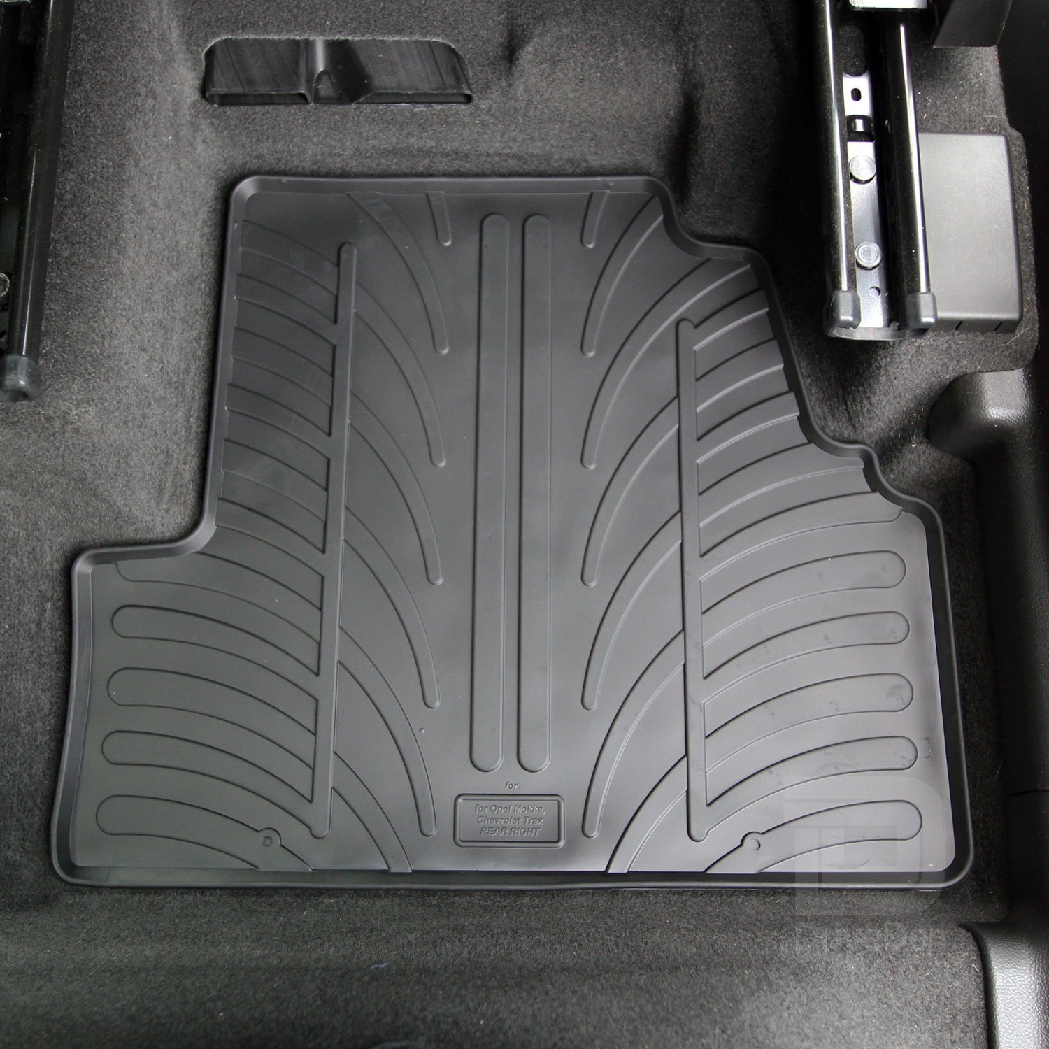 Gledring Fitted Rubber Boot Liner & Floor Mats Set to fit Audi A4 Avant ...