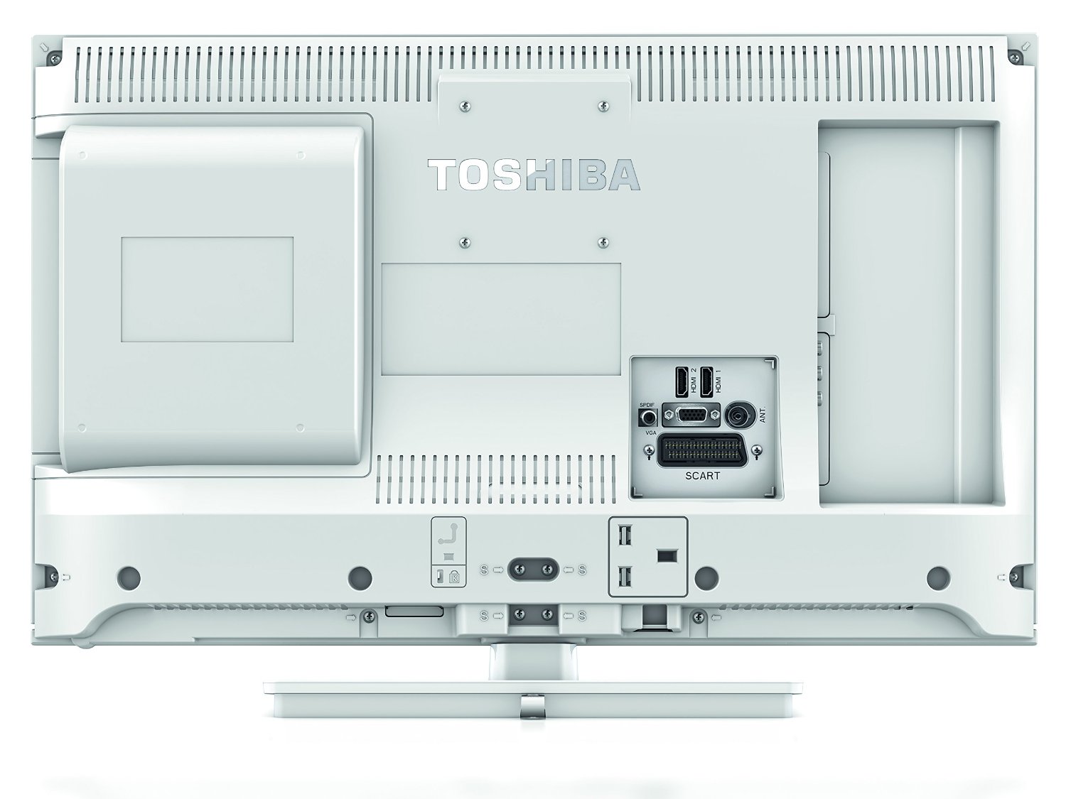 Toshiba 24D1534DB 24 inch HD Ready LED TV DVD Combi Built in Freeview ...