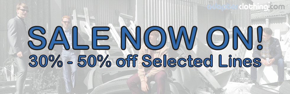 Men's Mod Clothing | Vintage & Retro Menswear | Adaptor Clothing