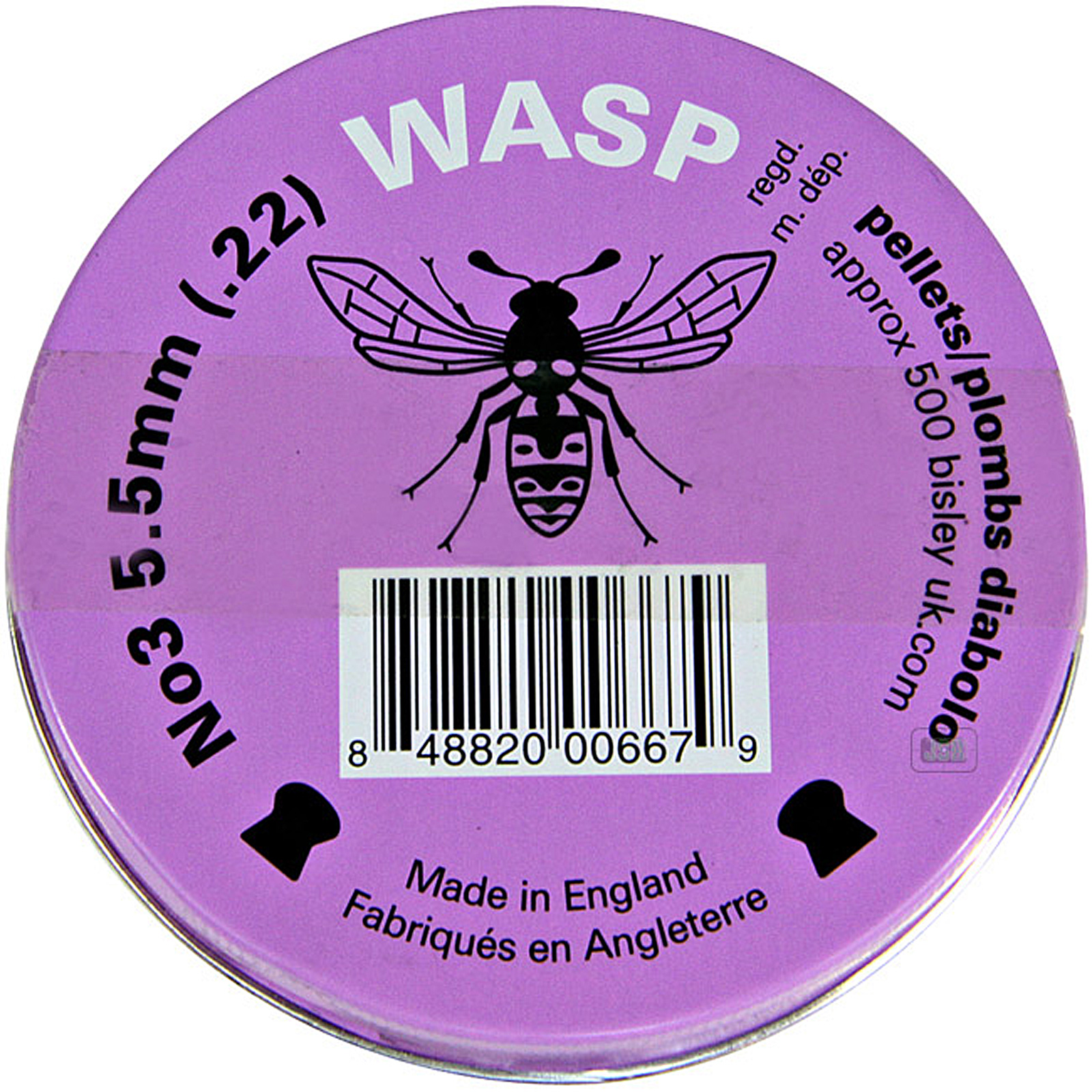 Sporting Goods 500 X 22 5 5mm WASP DOMED AIR GUN PELLETS AMMO SHOOTING sporting-goods-500-x-22-5-5mm-wasp-domed-air-gun-pellets-ammo-shooting