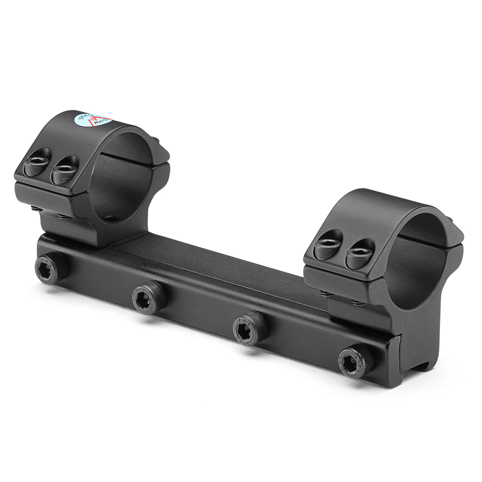 SPORTSMATCH OP25C 1" Tube Medium 45mm Double Clamp Rifle Scope Mount ...
