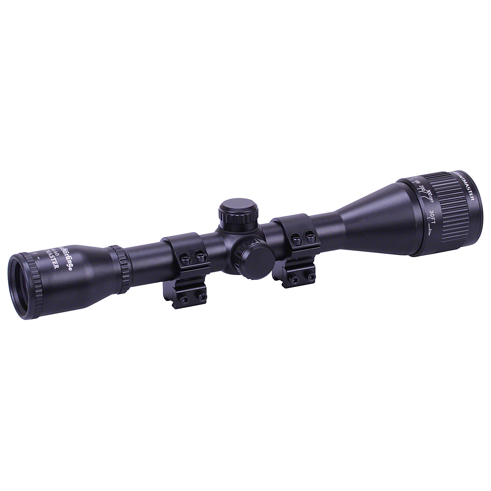 Nikko MOUNTMASTER 6x40 PX AO Rifle Scope + MOUNTS Mil Dot Sight ...