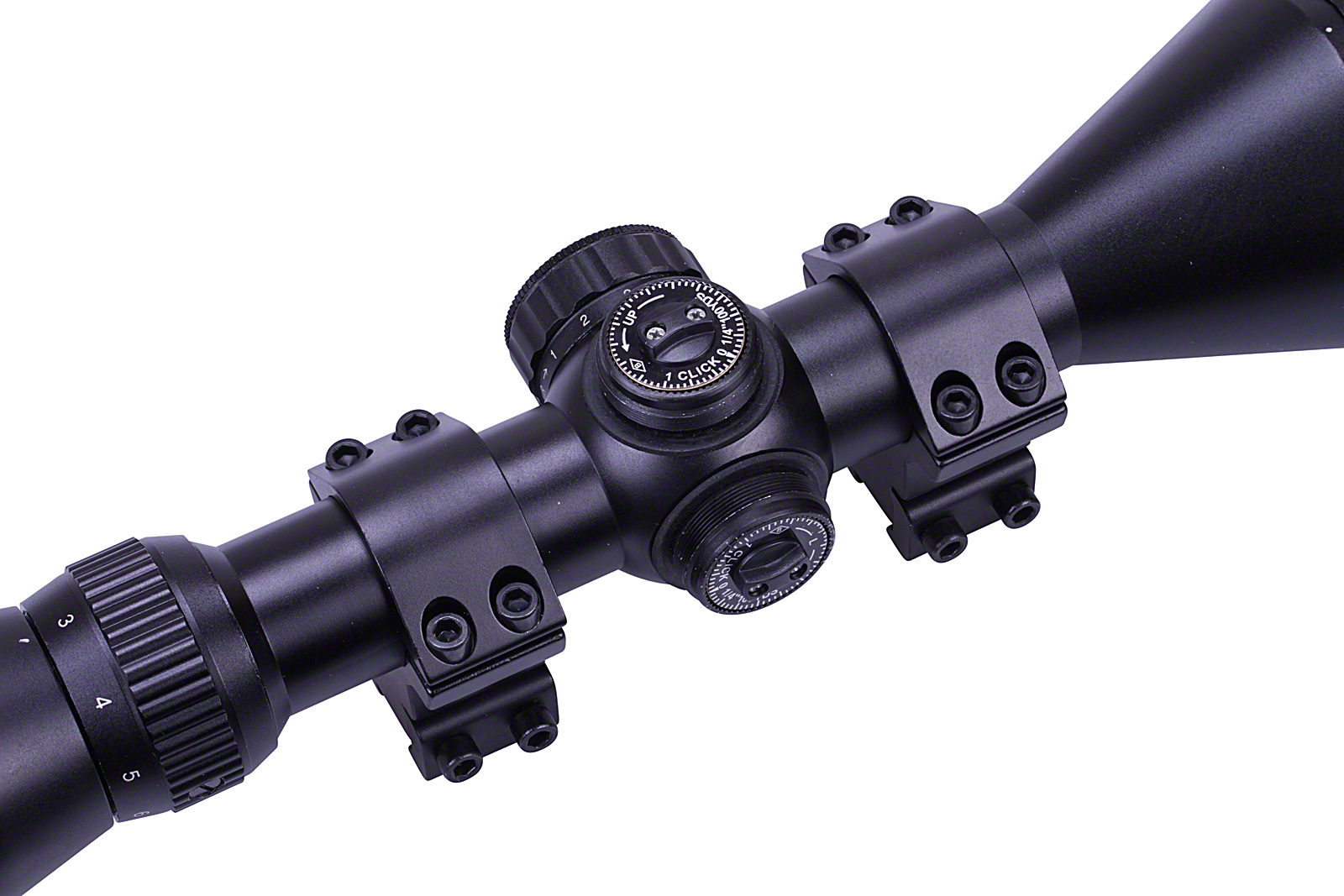 Nikko MOUNTMASTER 3-9x50 Illuminated PX AO Zoom Rifle SCOPE Sight ...
