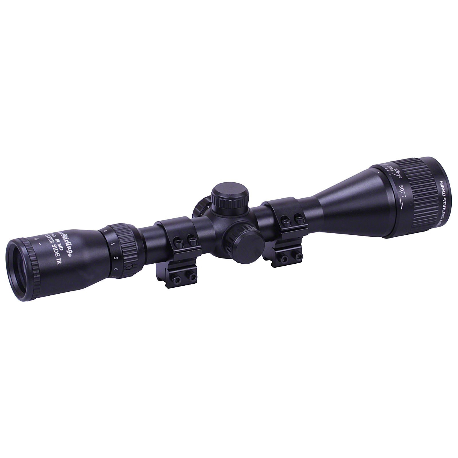 Nikko MOUNTMASTER 3-9x40 Illuminated PX AO Zoom Rifle SCOPE Sight 9 ...