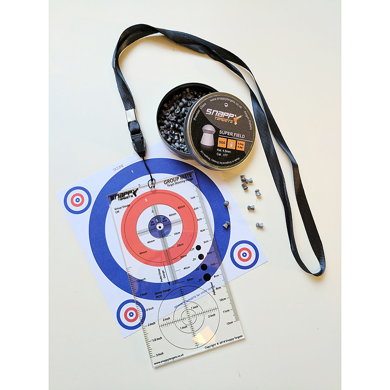 Snappy Targets Group Mate Target Shooting Gauge Air Rifle Gun Pistol | eBay