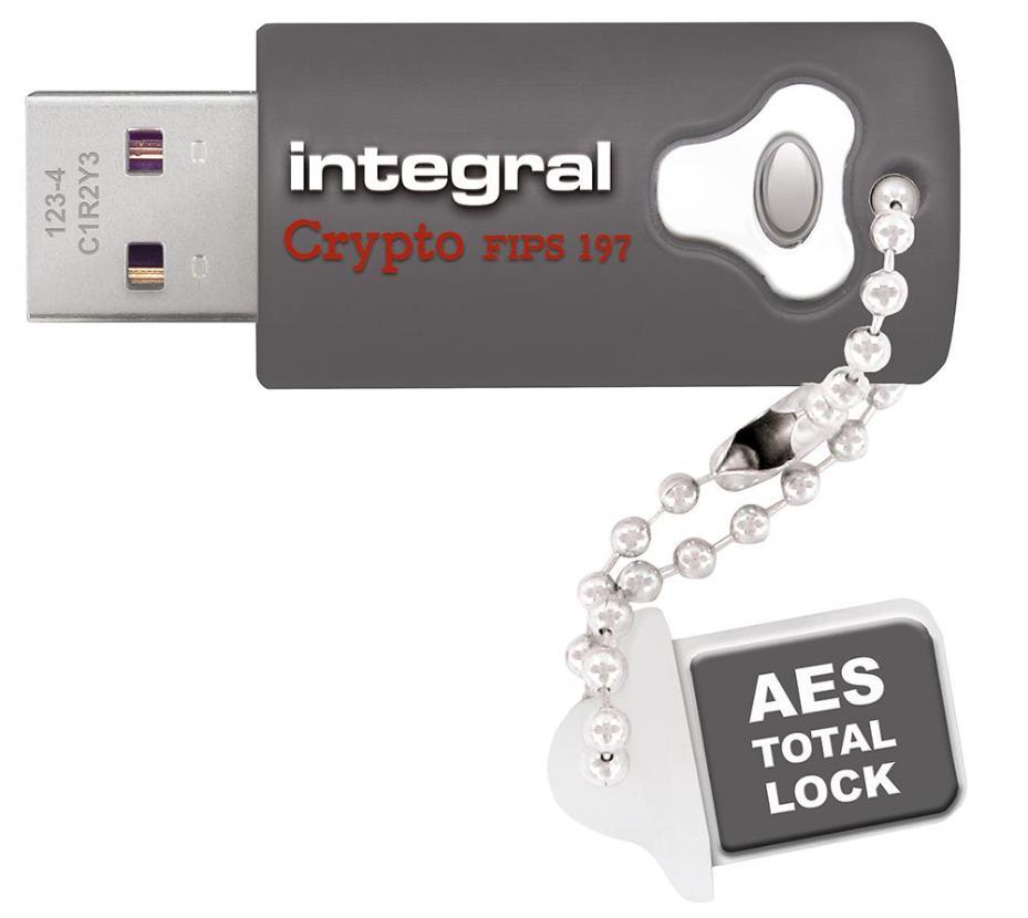 Crypto Premium FIPS 197 Approved USB 3.0 Flash Drive, 4GB - INTEGRAL | eBay