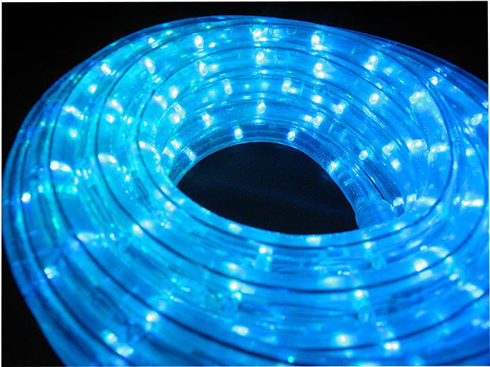 Blue Led Rope Light 9m With 216 Leds Xmas Lights Indoor Outdoor ...