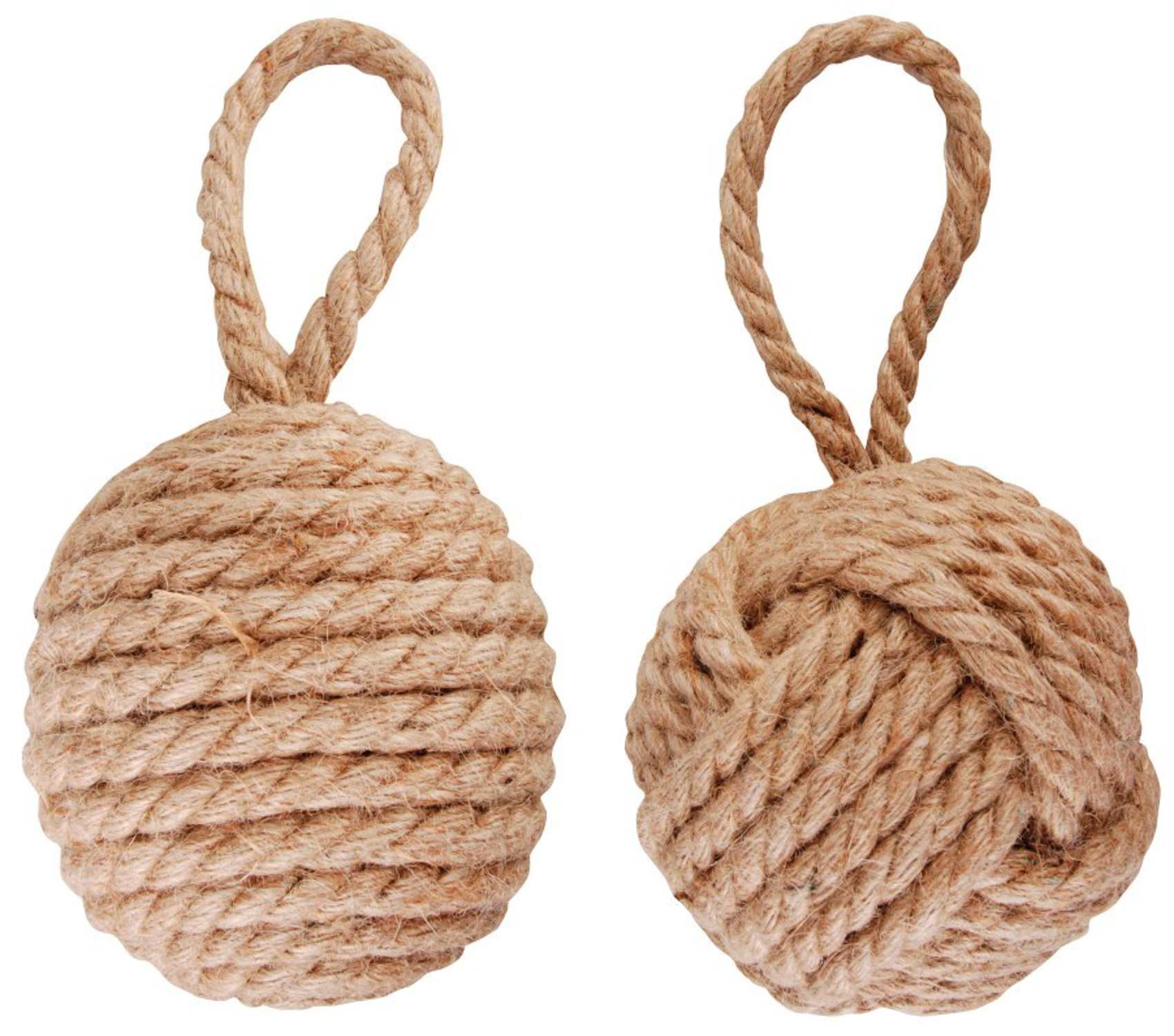 Heavy Duty Rope Knot Doorstop with Handle (Cube or Sphere) – Mill Outlets