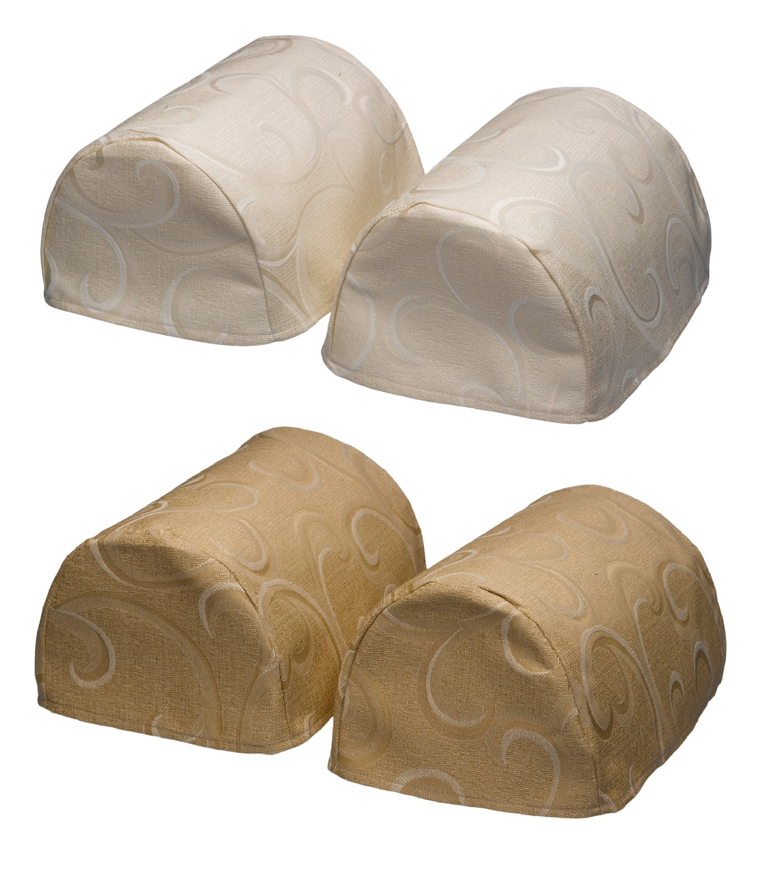 Scroll Pattern Pair of Arm Caps Swirl Design Antimacassar Furniture ...