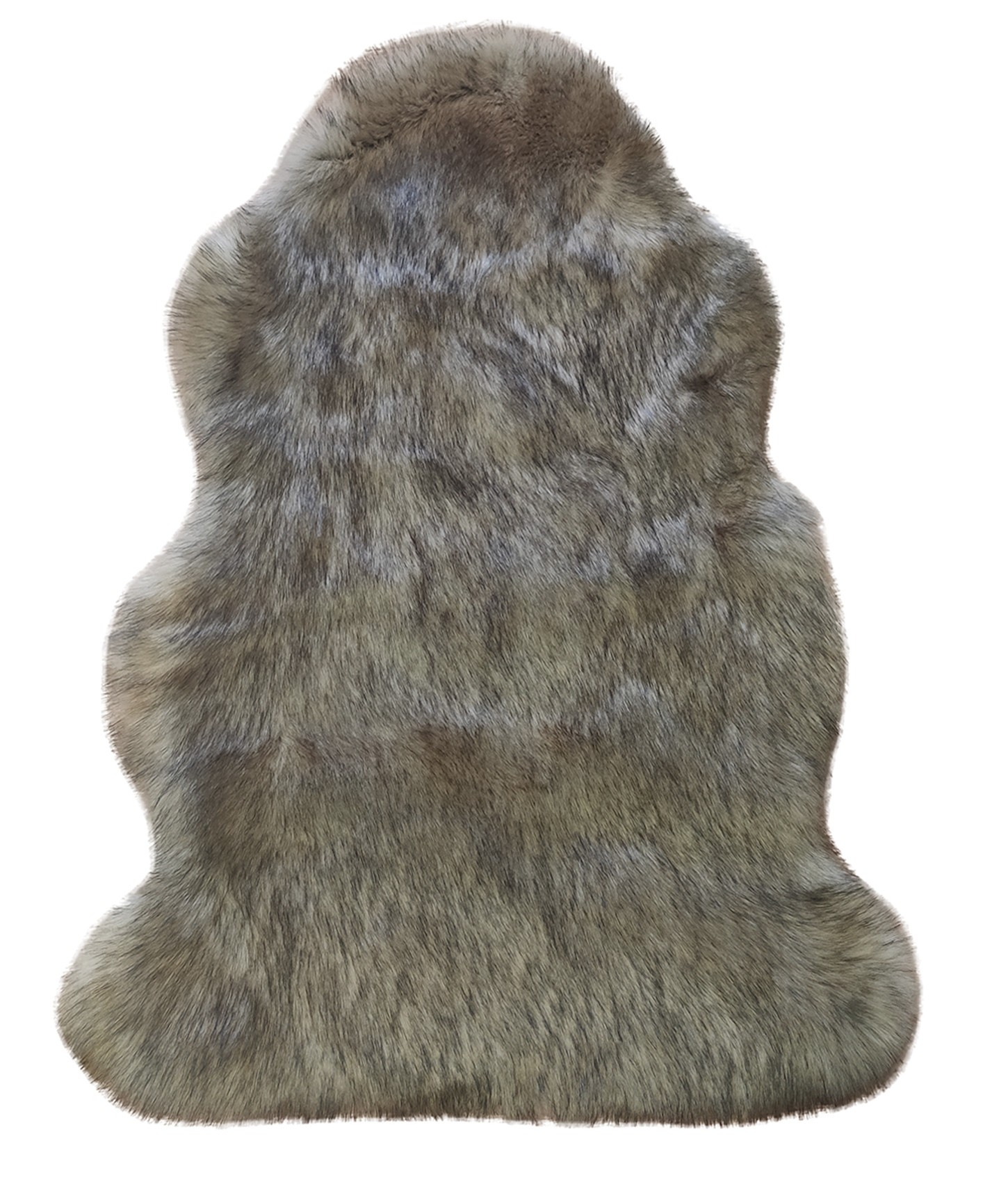 Extra Thick Soft Acrylic Luxury Faux Fur Sheepskin Rug 90cm x 90cm (2 ...