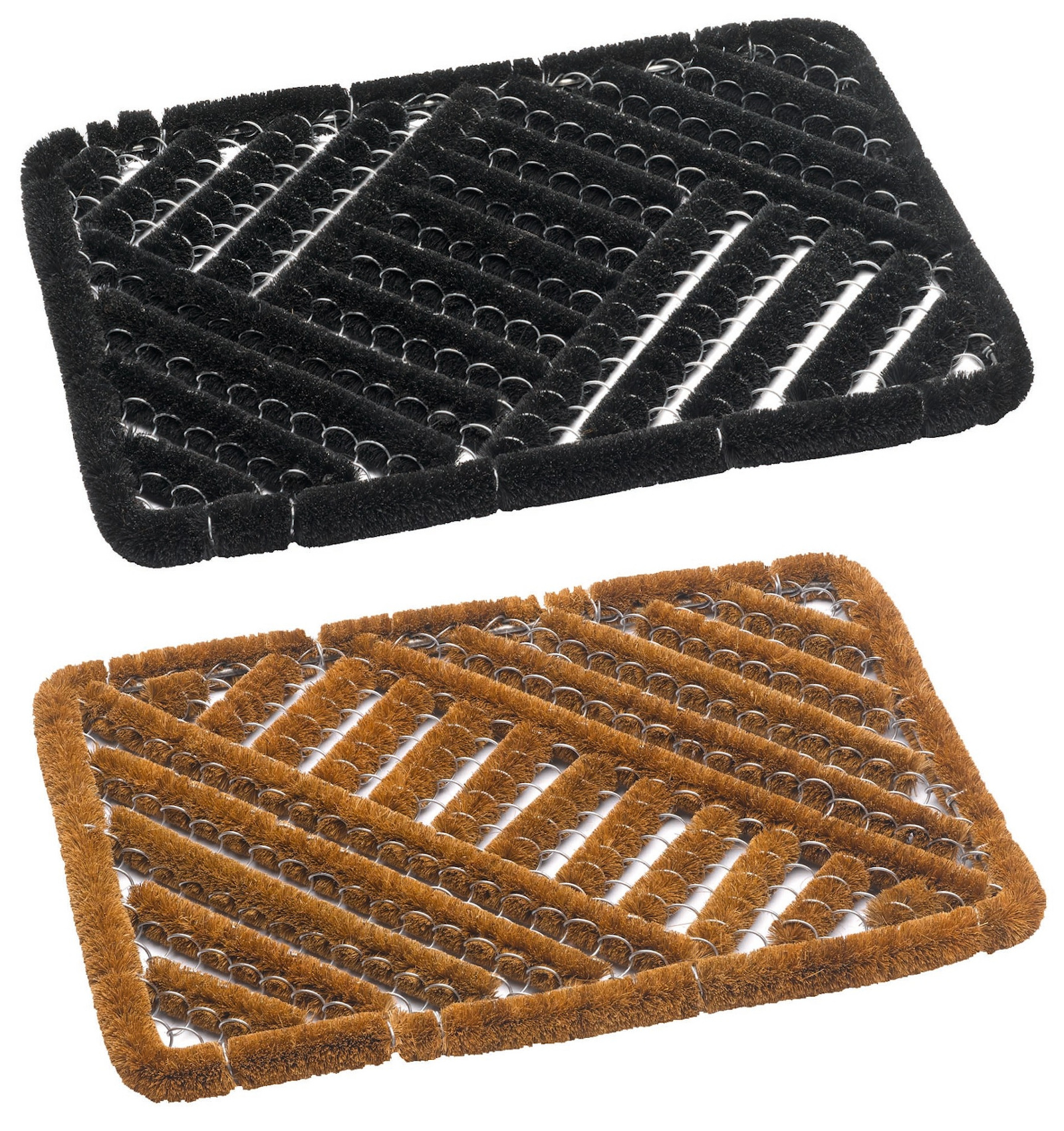 Grimebuster Coir & Wire Boot Scraper Mat 60cm x 40cm (2 Colours) – Mill ...