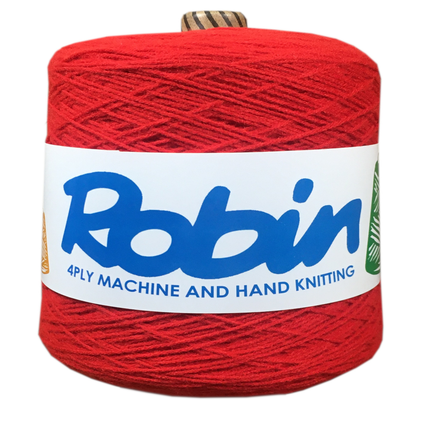 Robin 4 Ply Cone Acrylic Hand or Machine Knitting Yarn 500g (Various ...