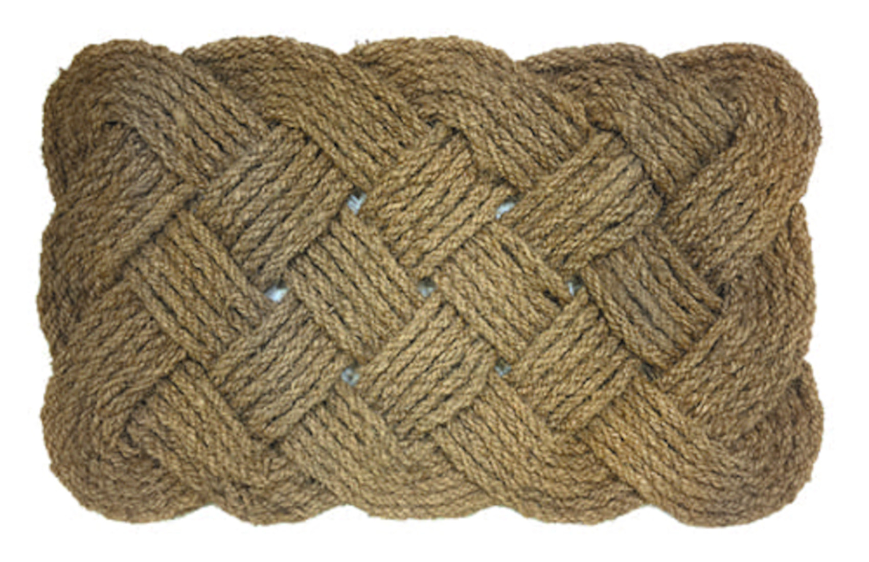 All Natural Coir Woven Rope Mat (75cm x 45cm) – Mill Outlets