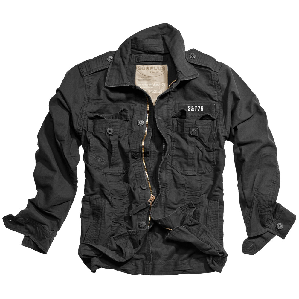 SURPLUS CLASSIC STYLE HERITAGE JACKET VINTAGE LOOK SUMMER MENS COAT ...