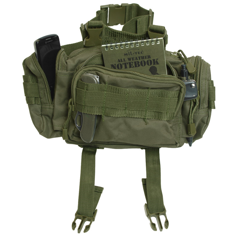 TACTICAL WAIST PACK BELT BAG HIP POCKET MODULAR SYSTEM MOLLE TRAVEL ...