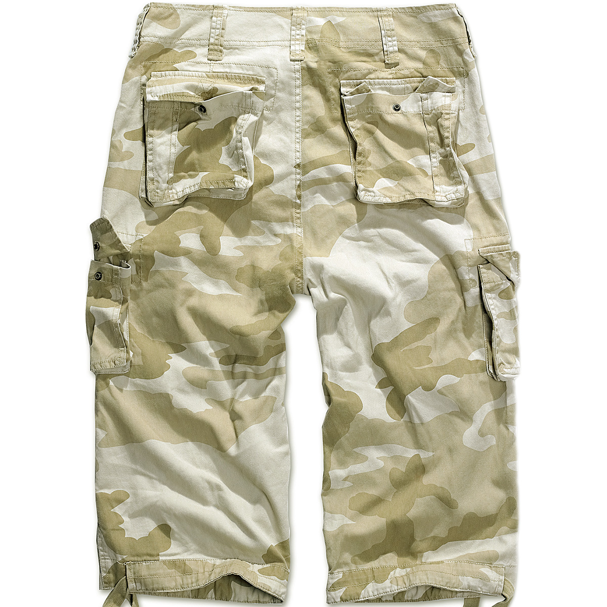BRANDIT URBAN LEGEND MENS COTTON 3/4 SHORTS DESERT COMBAT CARGOS ...
