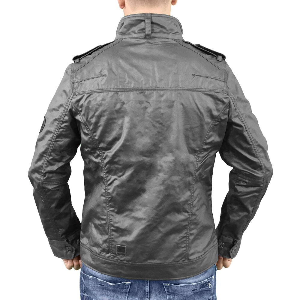 SurplUS Tactical Armored Mens Biker Jacket Water-Resistant Cotton Coat ...