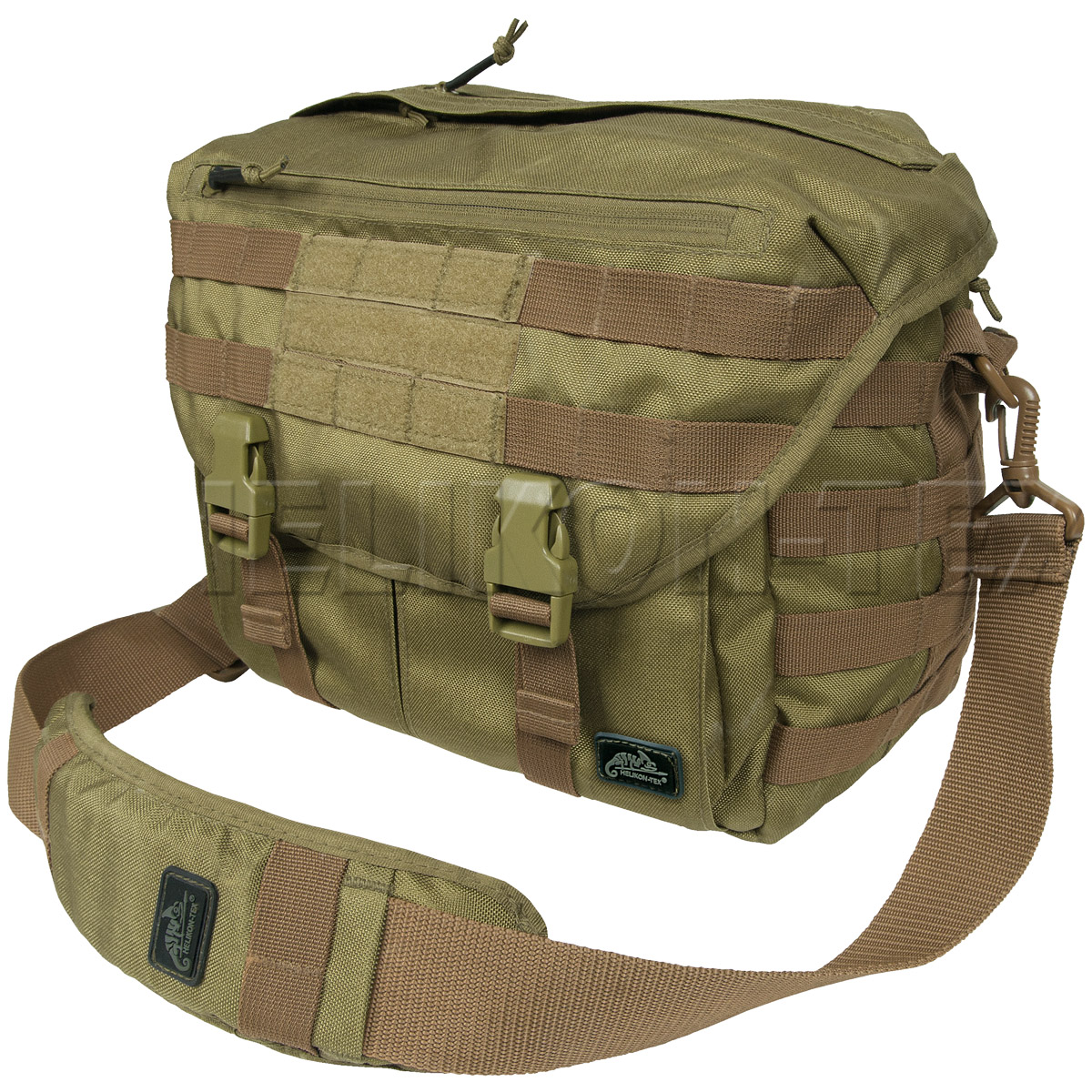 HELIKON WOMBAT TACTICAL SHOULDER BAG PADDED IPAD MILITARY MOLLE GRAB ...