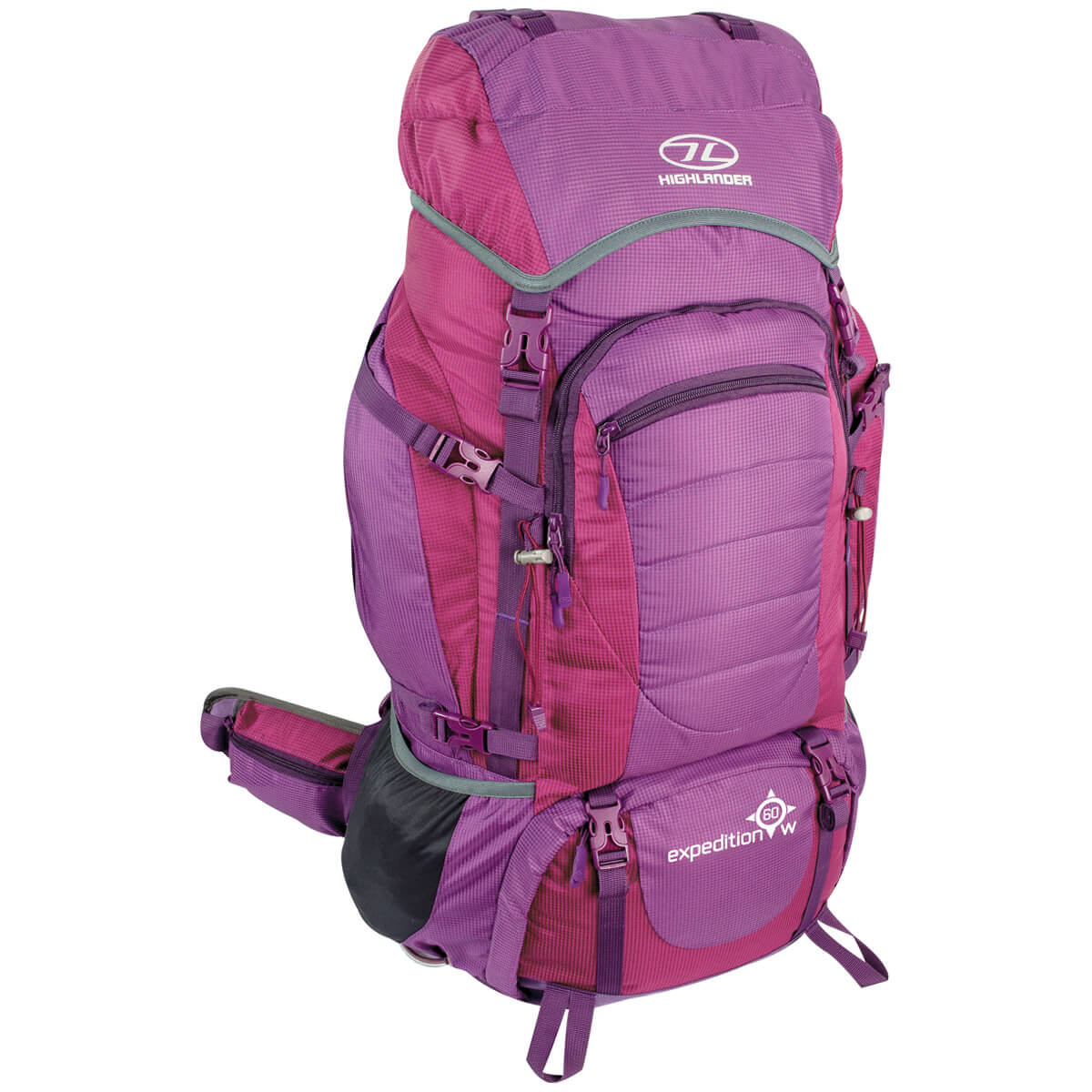 Highlander Expedition 60W Backpack Womens Hiking Pack Travel Rucksack Highlander Expedition 60W Backpack Womens Hiking Pack Travel Rucksack