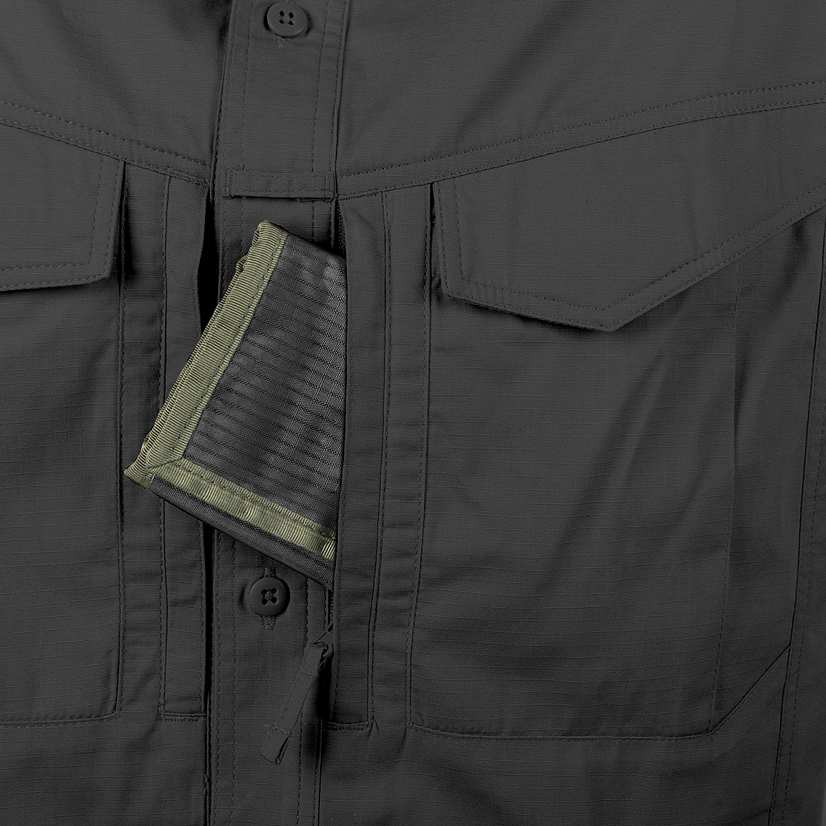 Helikon Defender Mk2 Mens Short Sleeve Shirt Military Army Police ...