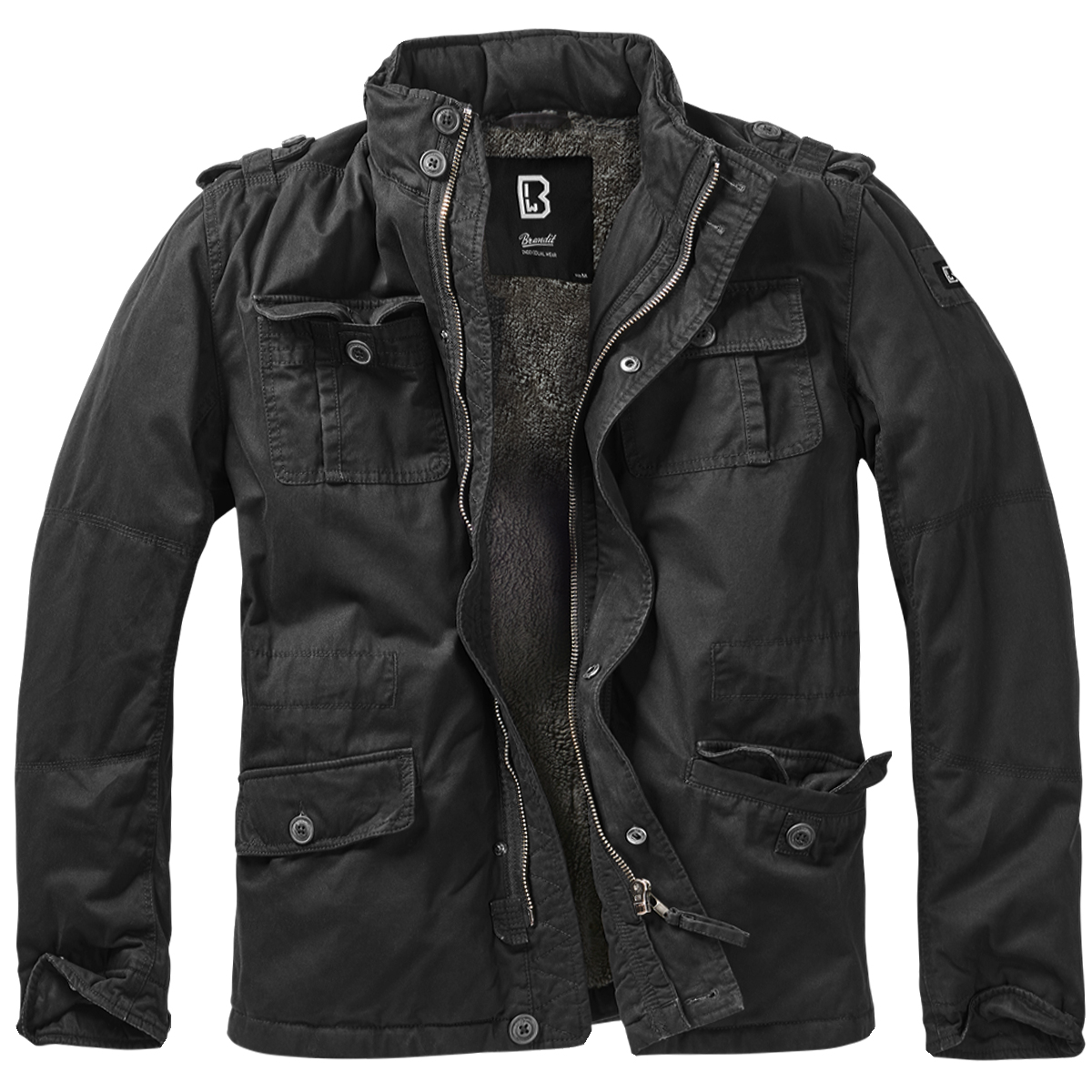 Brandit Britannia Mens Security Field Jacket Warm Winter Coat Police ...