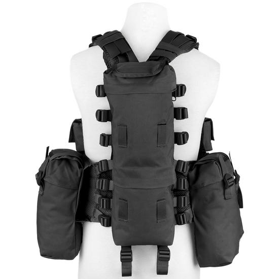 MFH South African Assault Vest Black | Vests | Military 1st