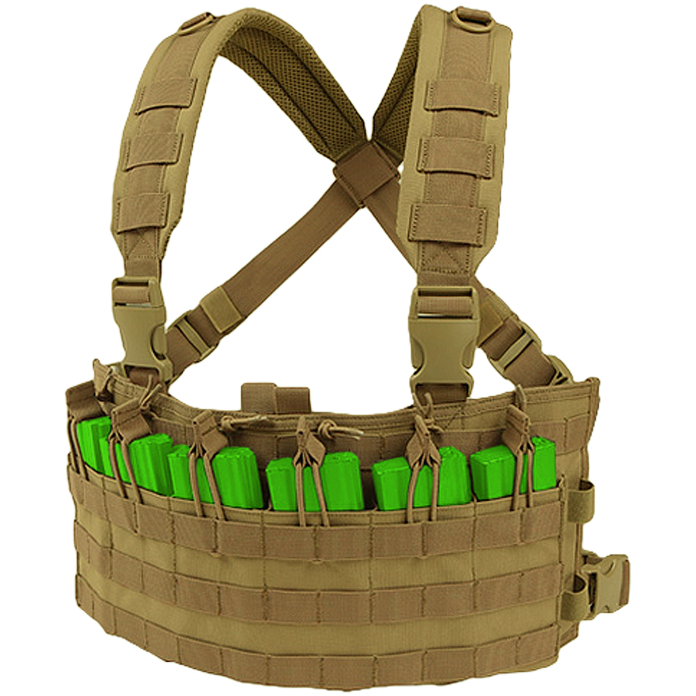 Condor Rapid Assault Chest Rig Coyote Brown | Chest Rigs | Military 1st