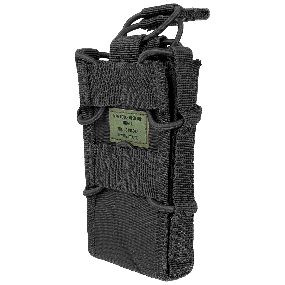 Mil-Tec Mag Pouch Open Top Single Police Combat Single Magazine Ammo ...