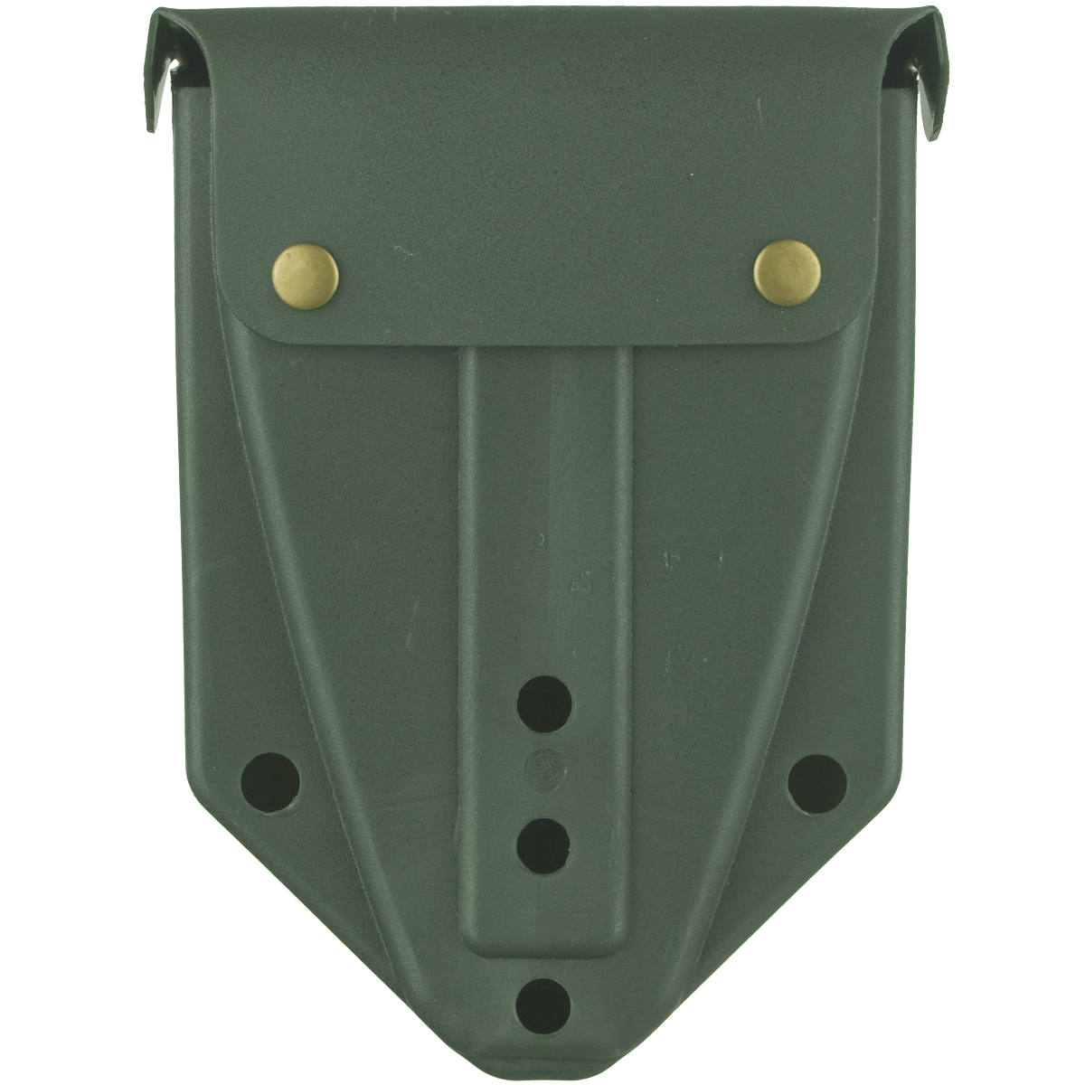 US ARMY STRONG ENTRENCHING TOOL FOLDING SHOVEL + COVER MILITARY CAMPING ...