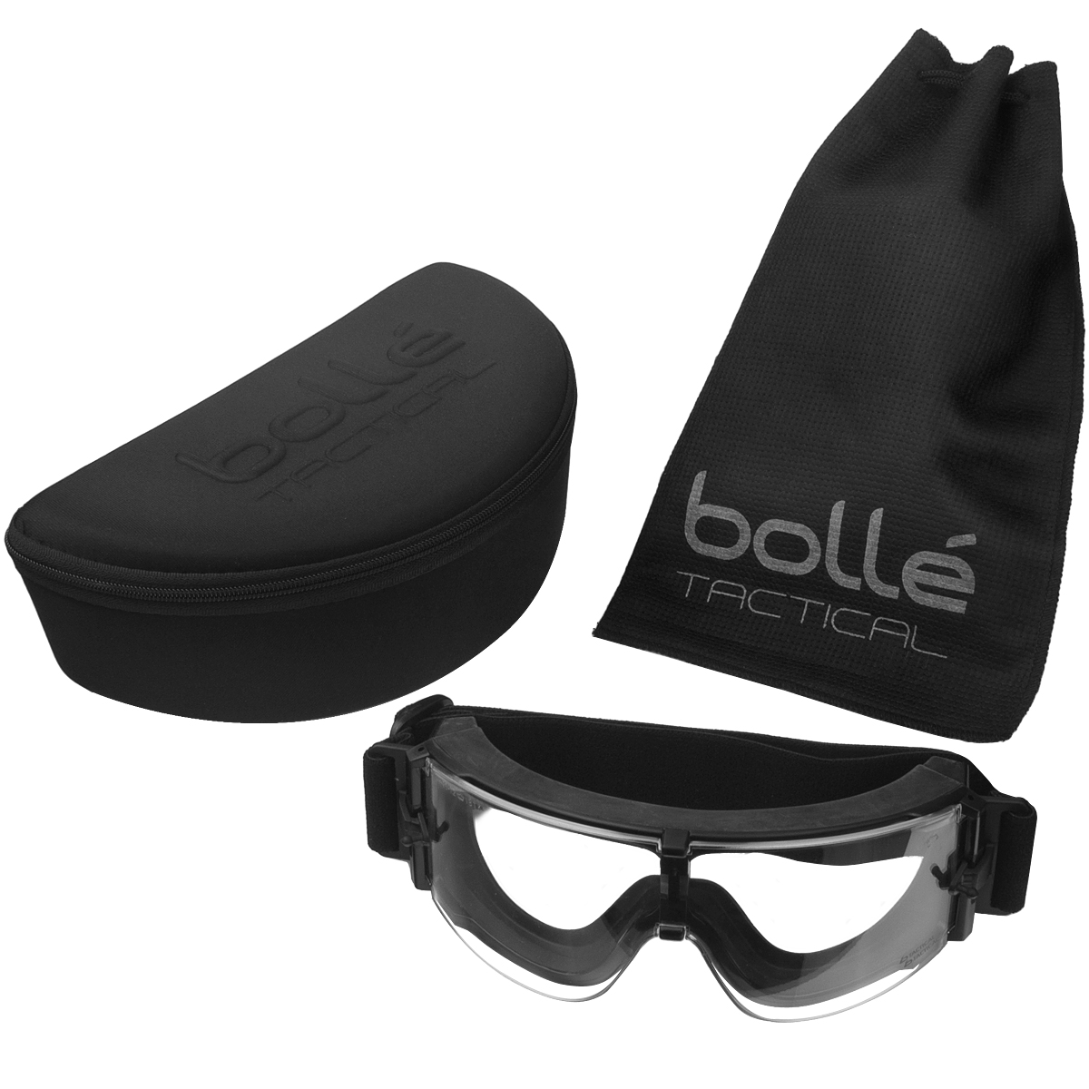 Bolle X800 Tactical Ballistic Military Security Police Goggles USMC CQB ...