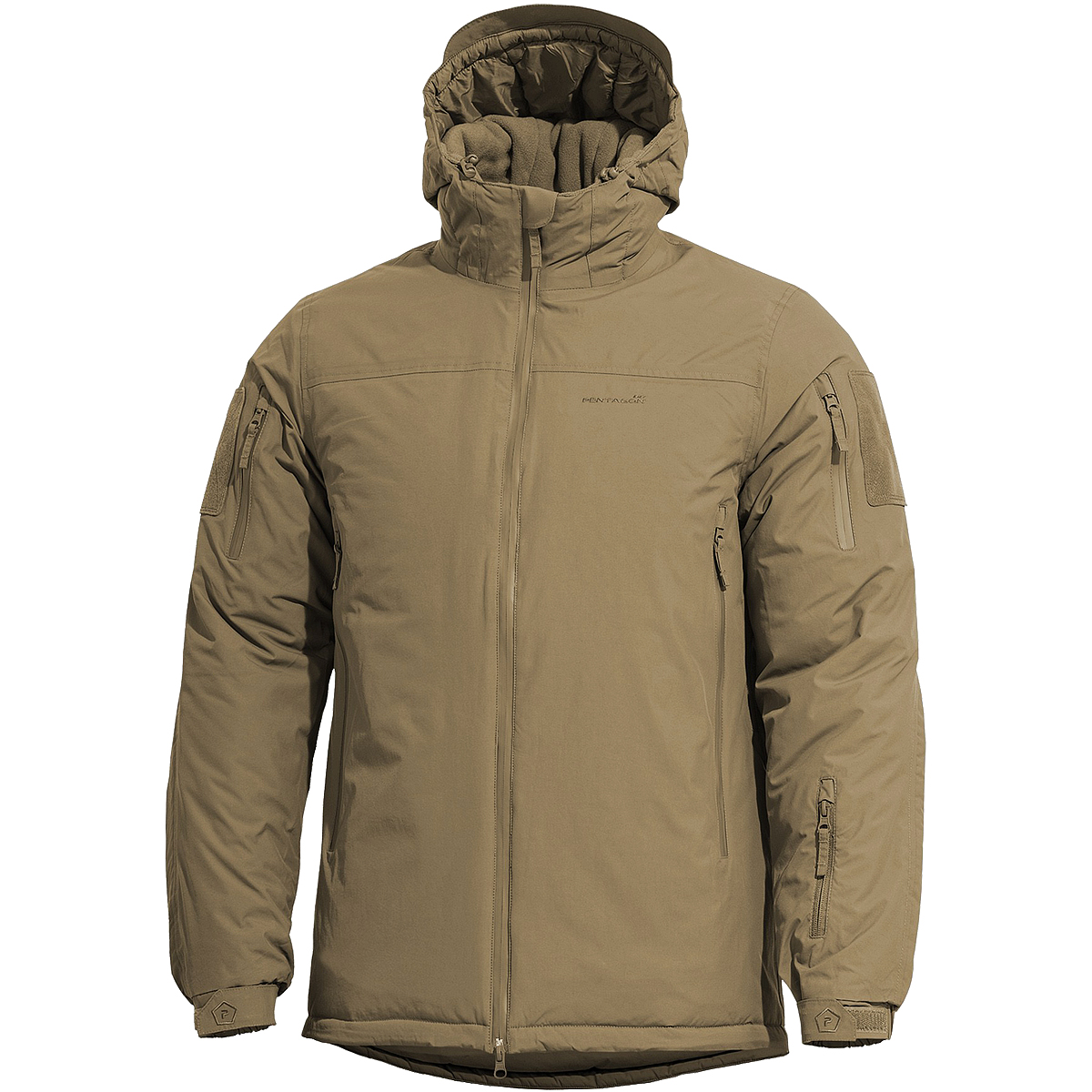 Pentagon Hoplite Parka Herren Kapuze Jacke Mantel Wasserdicht Coyote ...