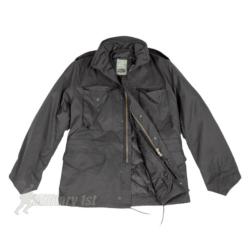 CLASSIC M65 ARMY COMBAT FIELD MENS JACKET US M-65 COAT PARKA + LINER S ...