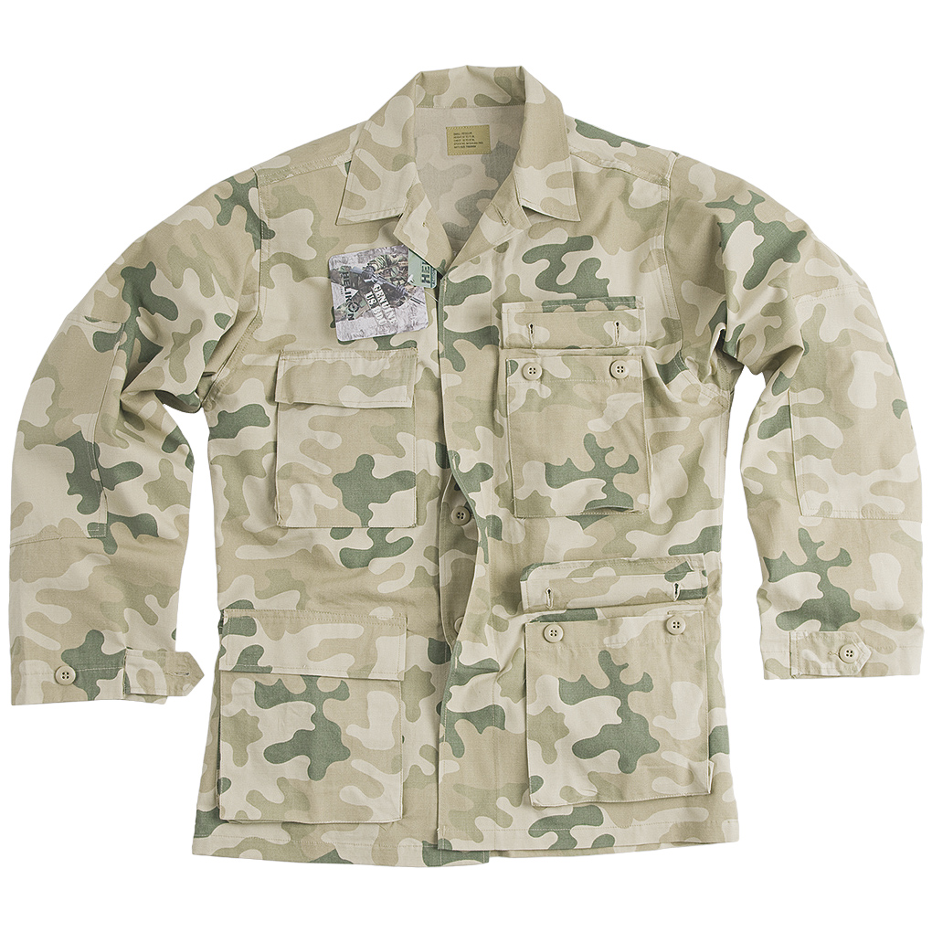 GENUINE BDU TACTICAL COMBAT MENS SHIRT MILITARY PATROL JACKET POLISH ...