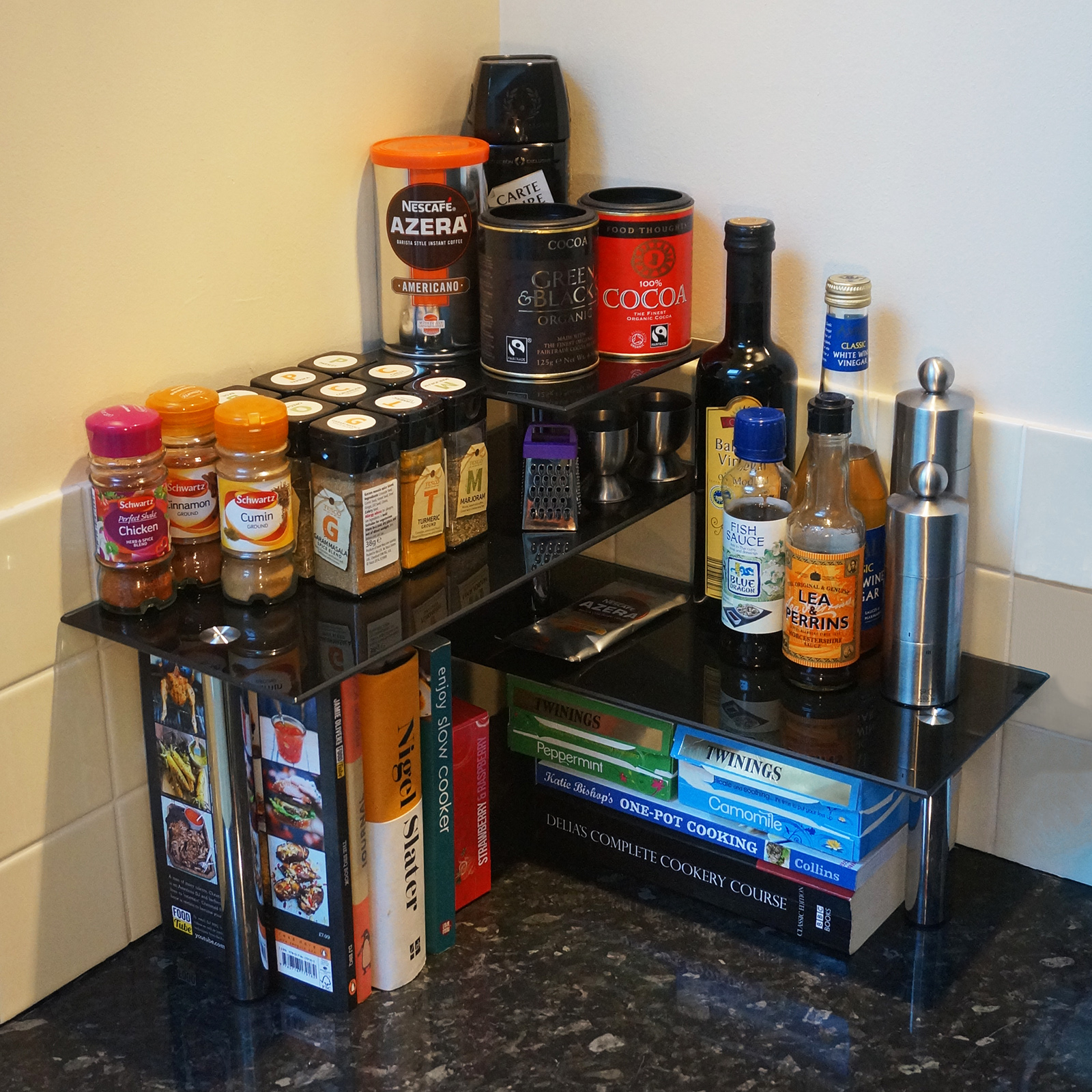 Corner Worktop Shelving at Michael Goodwin blog