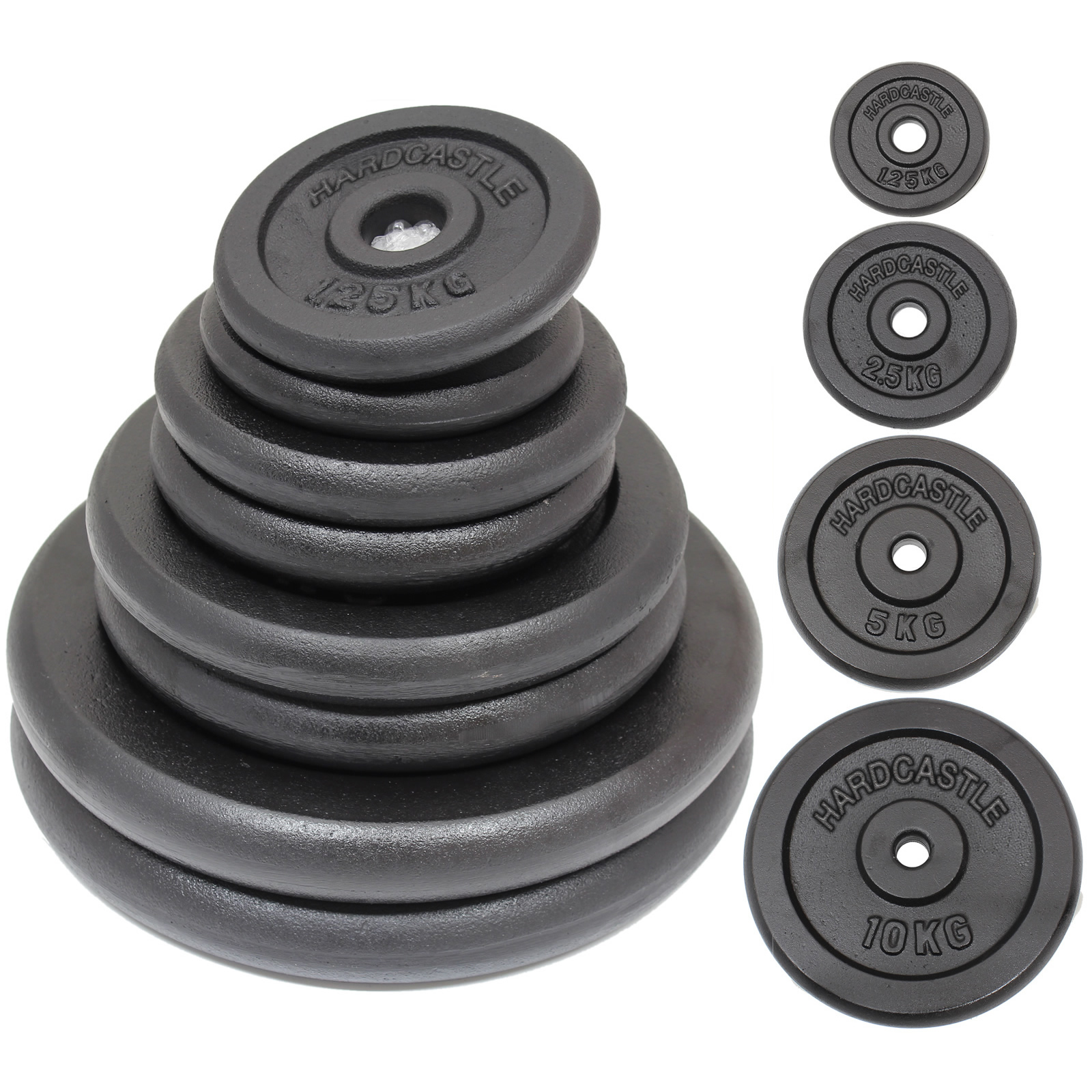 2x 10kg Cast Iron Weight Plates Discs Weights Training Lifting Gym 2x-10kg-cast-iron-weight-plates-discs-weights-training-lifting-gym