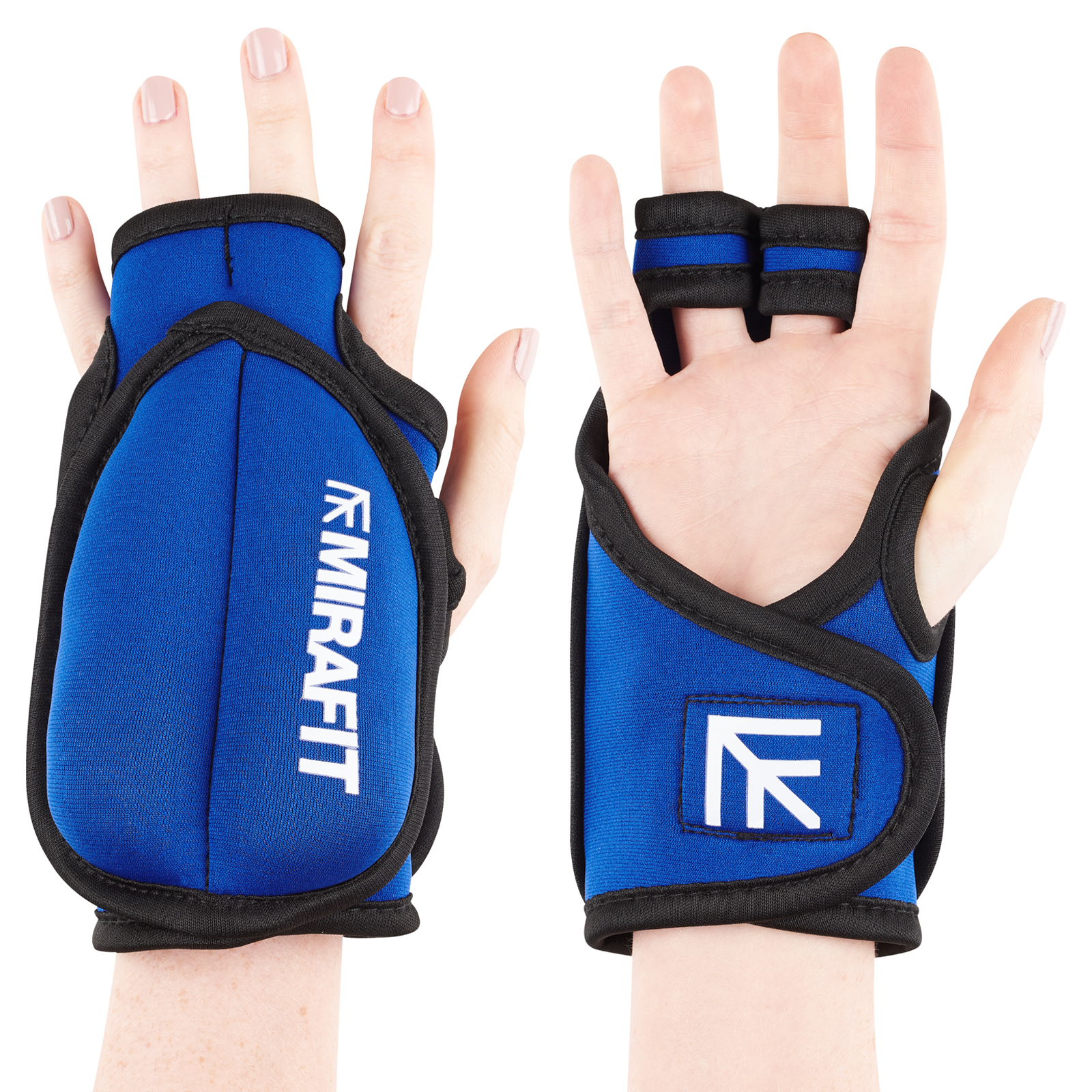 Mirafit Weighted Training Gloves Exercise/Shadow Boxing/Aerobics Wrist ...
