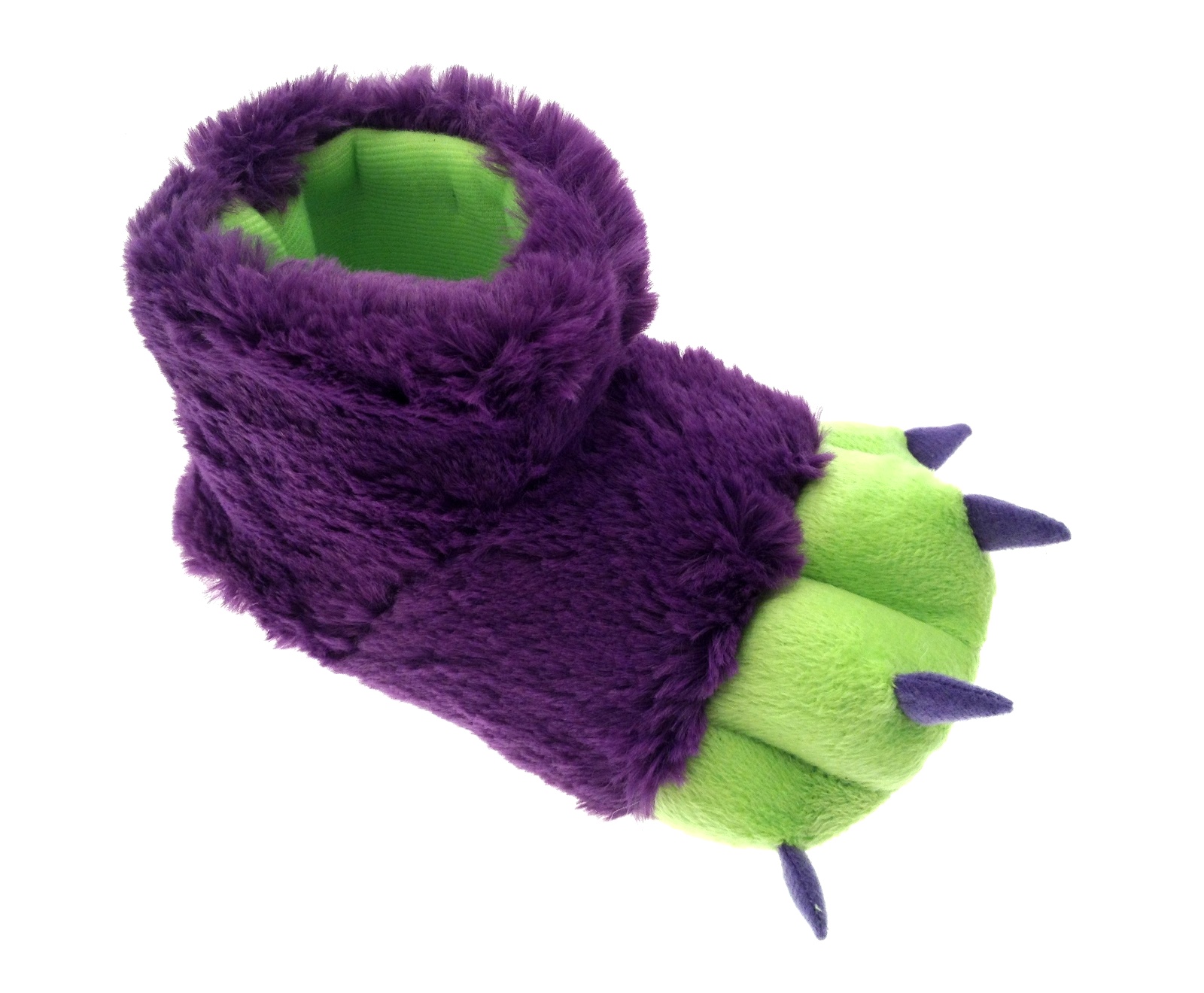 BOYS GIRLS KIDS CHILDRENS NOVELTY XMAS SLIPPERS BOOTS CLAW MONSTER FEET ...