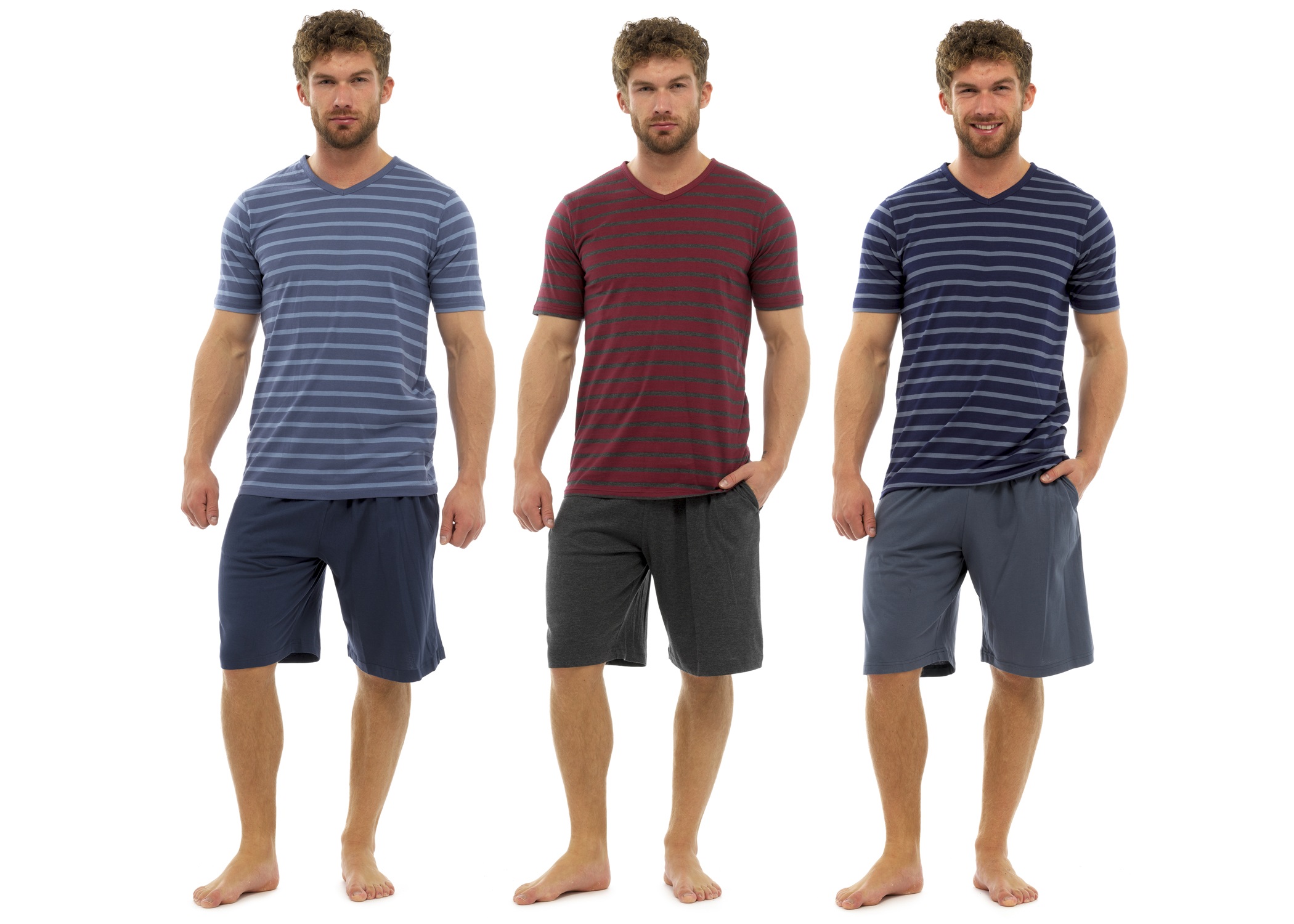 Mens Cotton Short Pjs at Ruby Godfrey blog