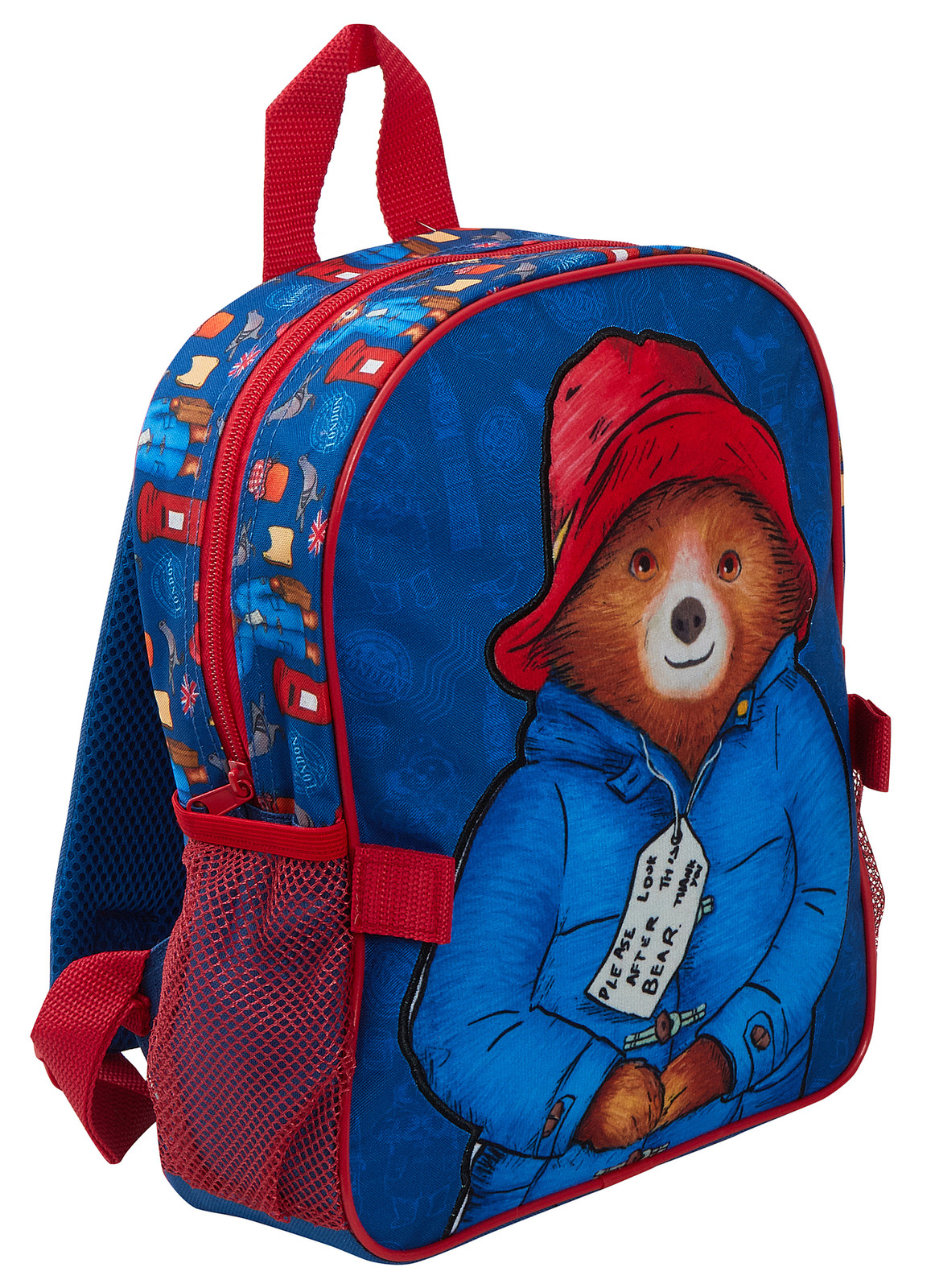 Paddington Bear Backpack with Detachable Pencil Case, H30cm X W25cm X ...