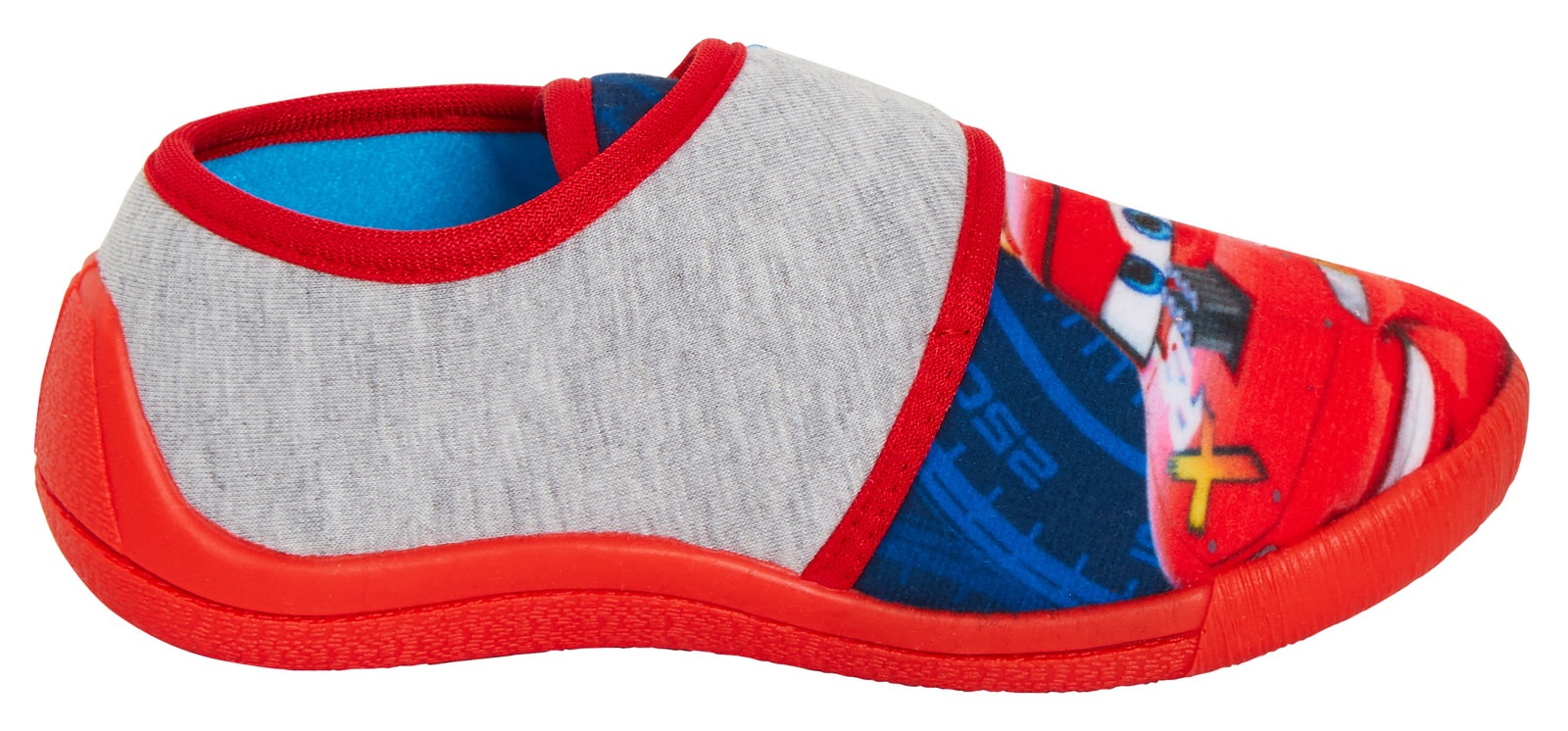 Boys Disney Cars Slippers Easy Fasten Slipper Boots Lighting McQueen ...