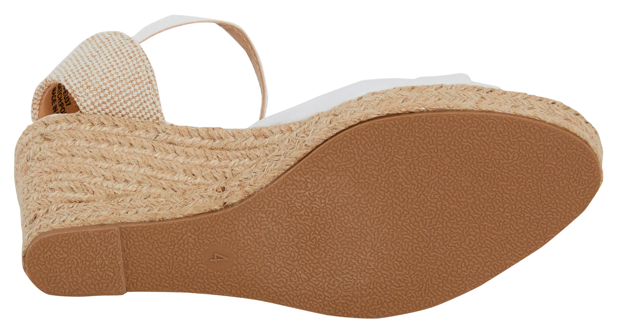 Womens Open Toe Wedge Sandals Espadrille Wedges Strappy Hessian Ankle ...
