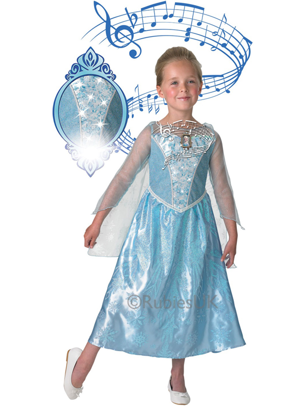 Disney Frozen Elsa Musical Light Up Dress at Victoria Brownlee blog