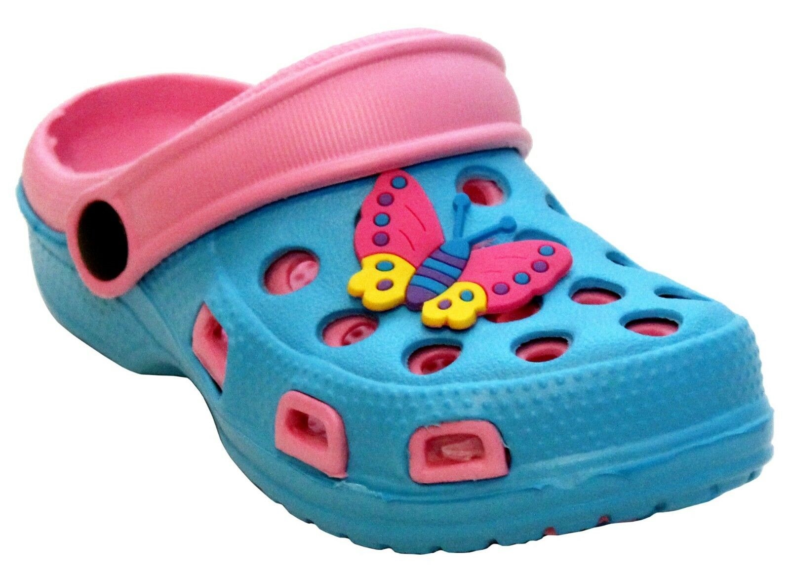 Clogs & Mules Shoes Childrens Kids Summer Holiday Pool Garden Clog ...