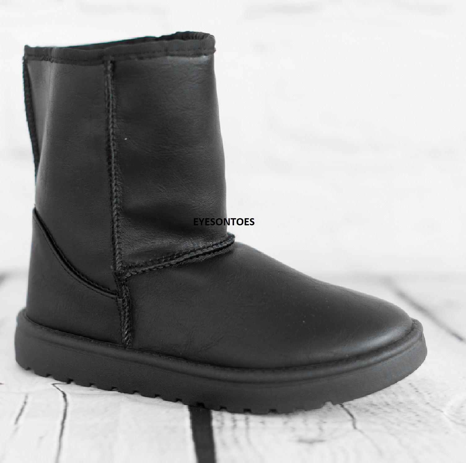 KIDS GIRLS CHILDREN WARM WINTER ANKLE FUR LINED GRIP SOLE SNUGG BOW ...