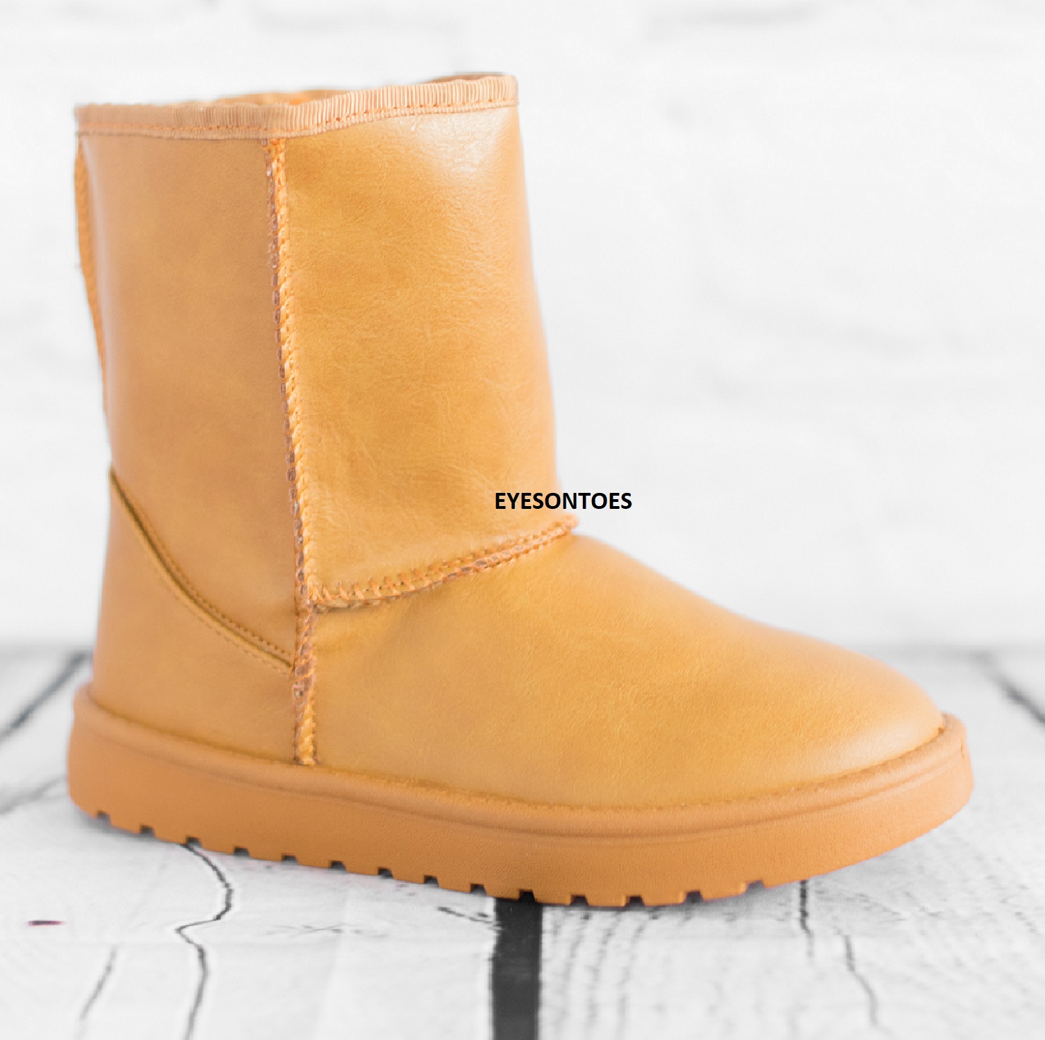 KIDS GIRLS CHILDREN WARM WINTER ANKLE FUR LINED GRIP SOLE SNUGG BOW ...