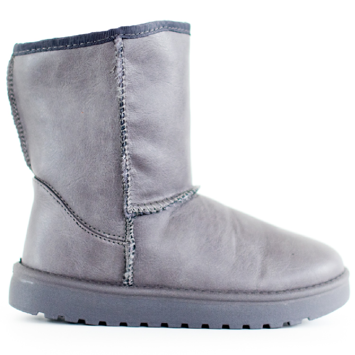 KIDS GIRLS CHILDREN WARM WINTER ANKLE FUR LINED GRIP SOLE SNUGG BOW ...