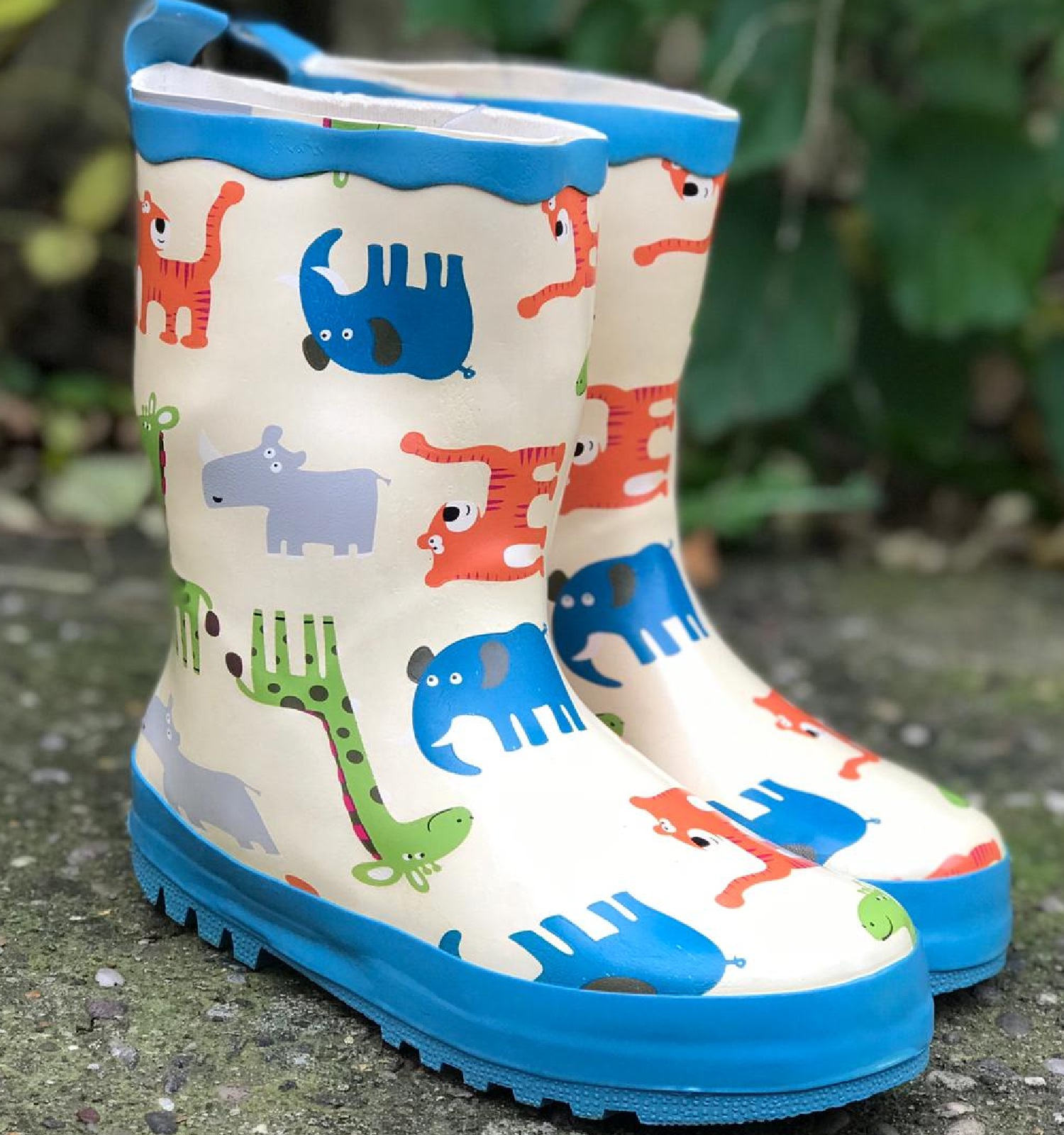 KIDS BOYS GIRLS INFANTS WATERPROOF RAIN WELLIES MCKER WELLINGTONS ...