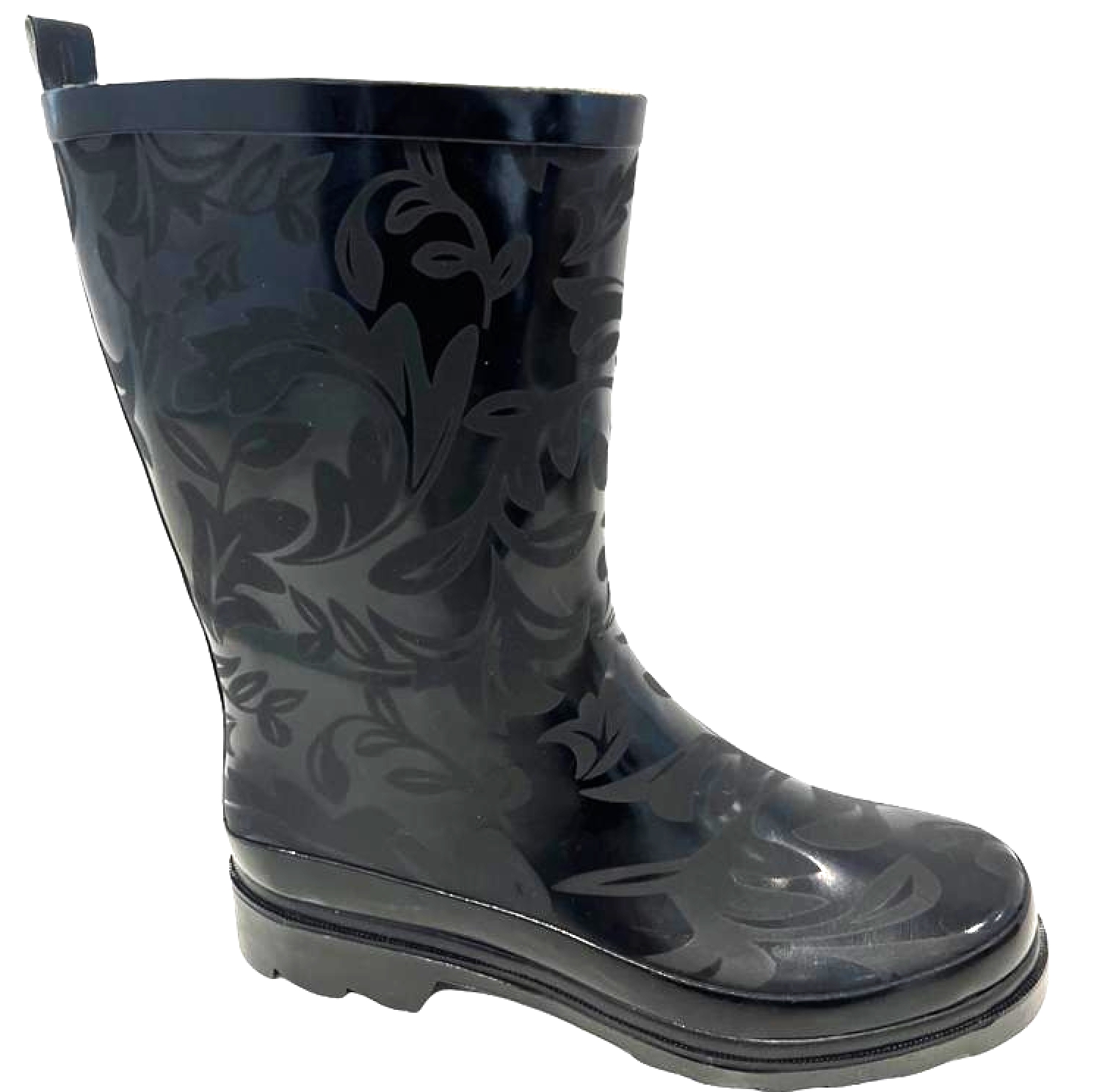 LADIES WOMENS GARDEN RAIN WATERPROOF SHORT WELLIES FESTIVAL WELLINGTON ...
