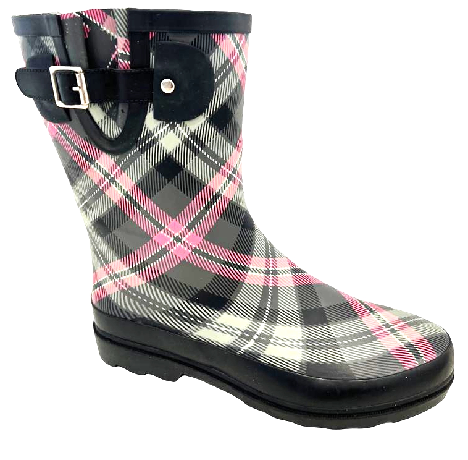 LADIES WOMENS GARDEN RAIN WATERPROOF SHORT WELLIES FESTIVAL WELLINGTON ...