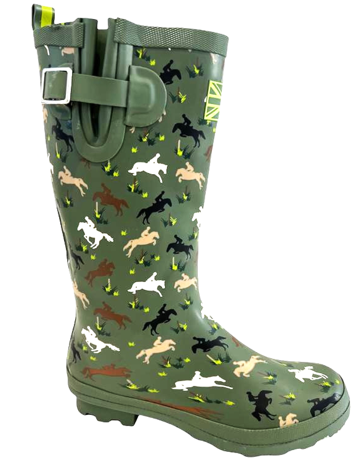 WOMENS LADIES FESTIVAL RAIN WELLIES TALL WELLINGTON WATERPROOF GARDEN ...